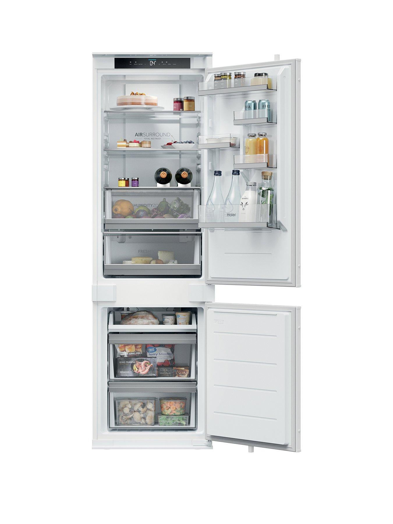 Haier HBQW5518EK-UK Refrigeration Combi Fridge Freezer White | Littlewoods