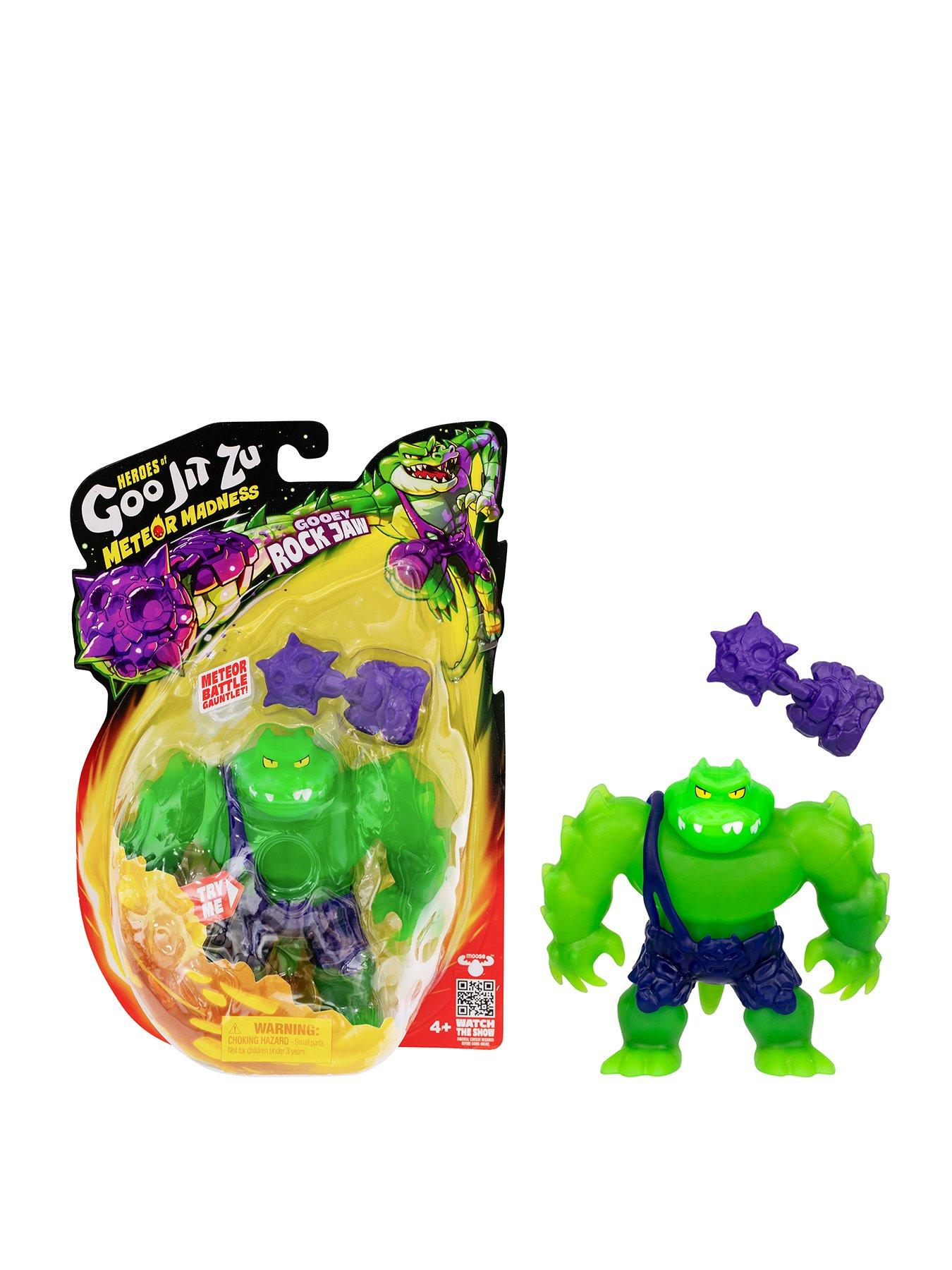 Heroes of Goo Jit Zu Meteor Madness Hero Pack - Rock Jaw | Littlewoods