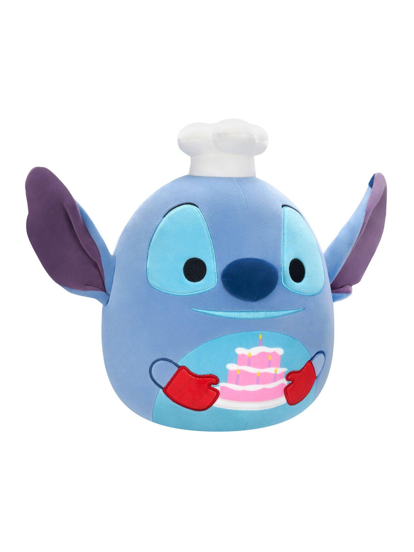 Squishmallows Disney Chef Stitch with Cake 8" Plush | Littlewoods