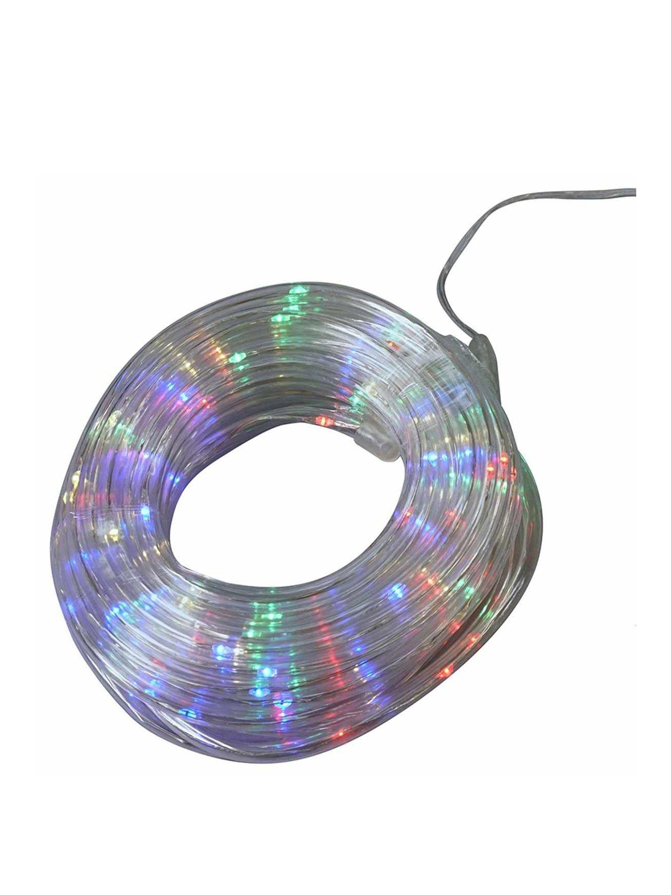 ValueLights Battery Operated Outdoor Multi Coloured 10m Chain Lights ...