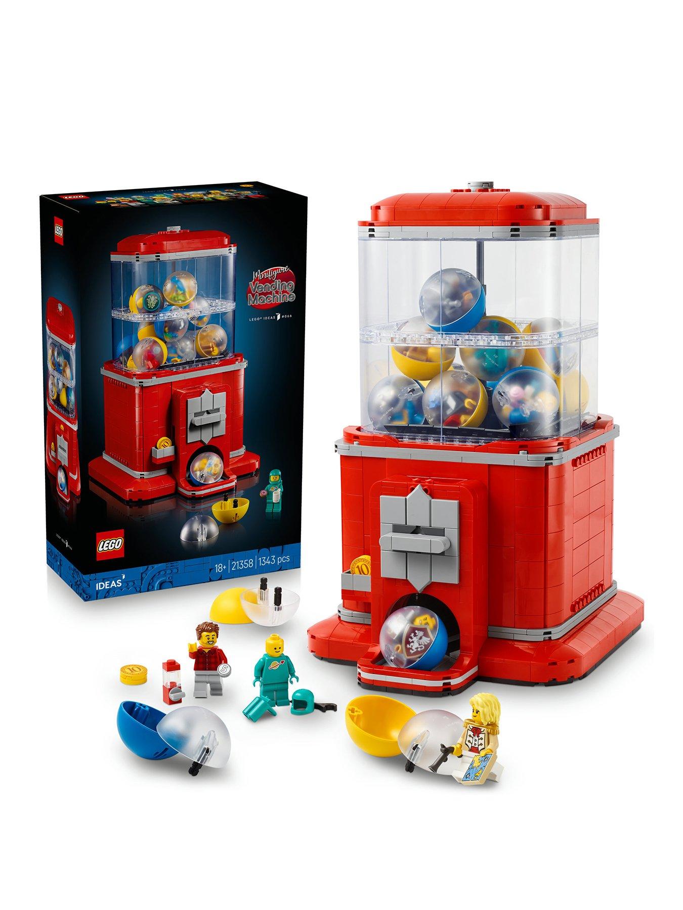 LEGO Ideas Minifigure Vending Machine DIY Set 21358 | Littlewoods