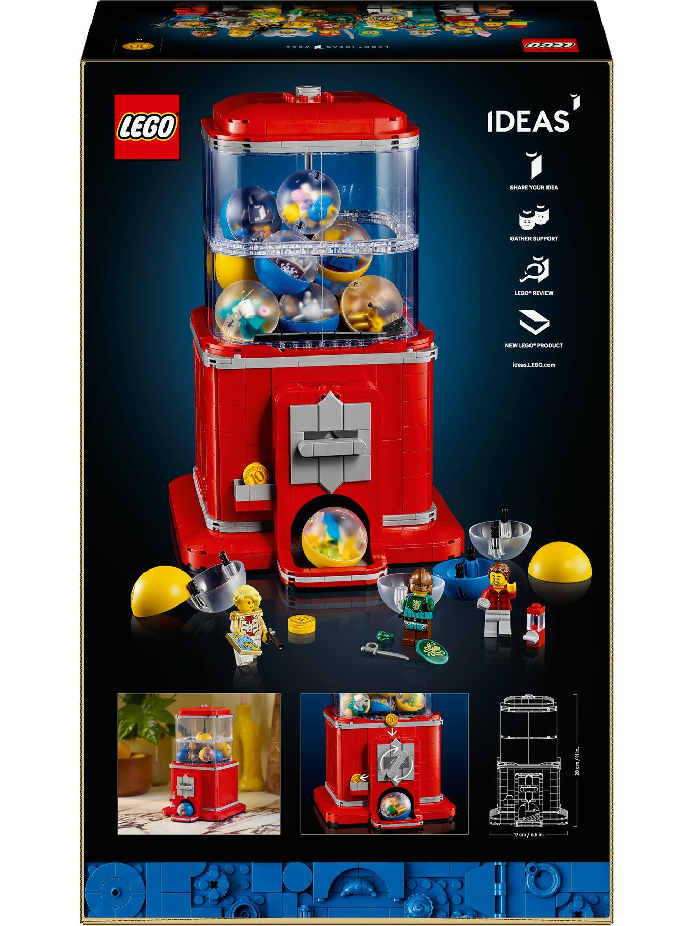 LEGO Ideas Minifigure Vending Machine DIY Set 21358 | Littlewoods