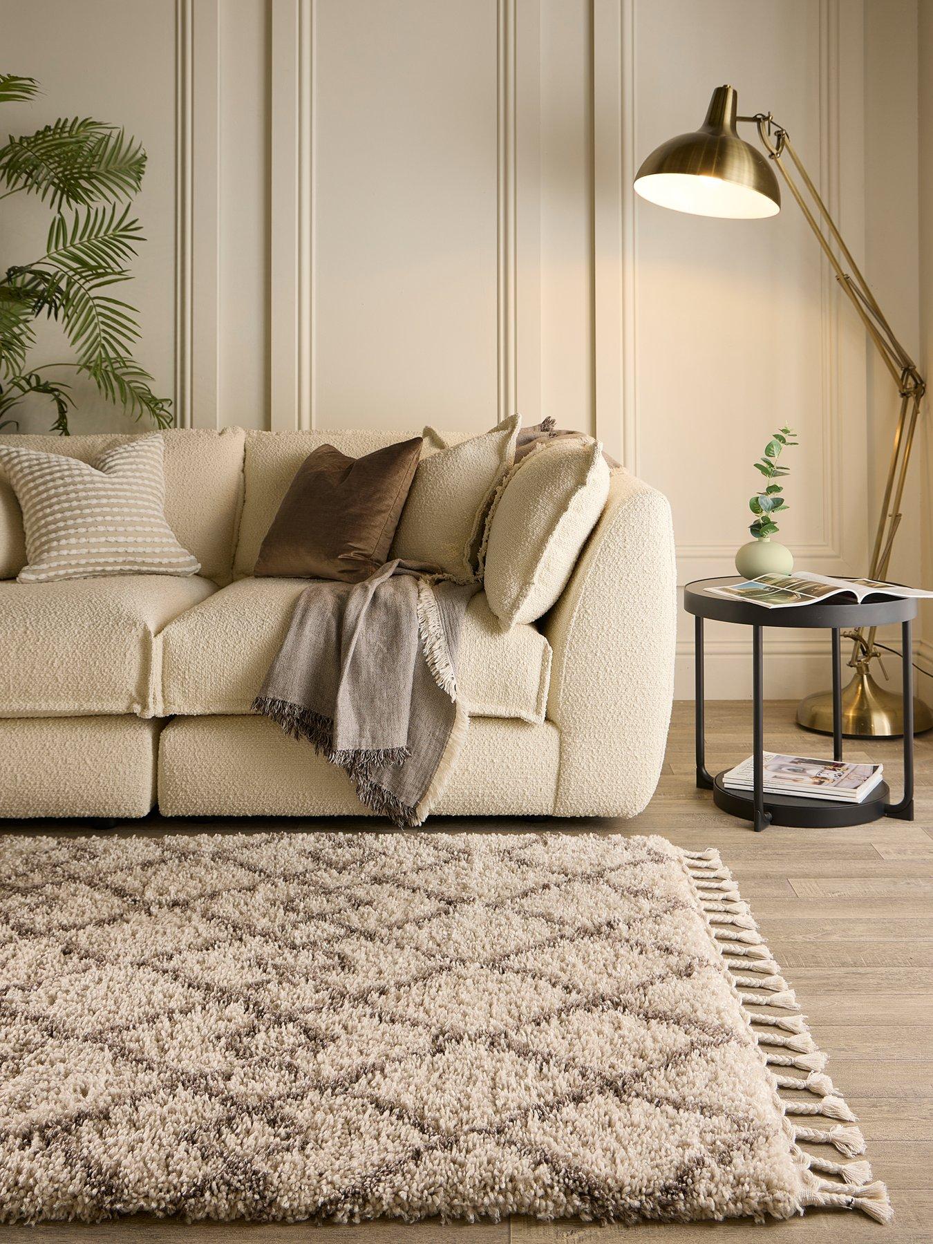 Very Home Casablanca Ivory Rug | Littlewoods