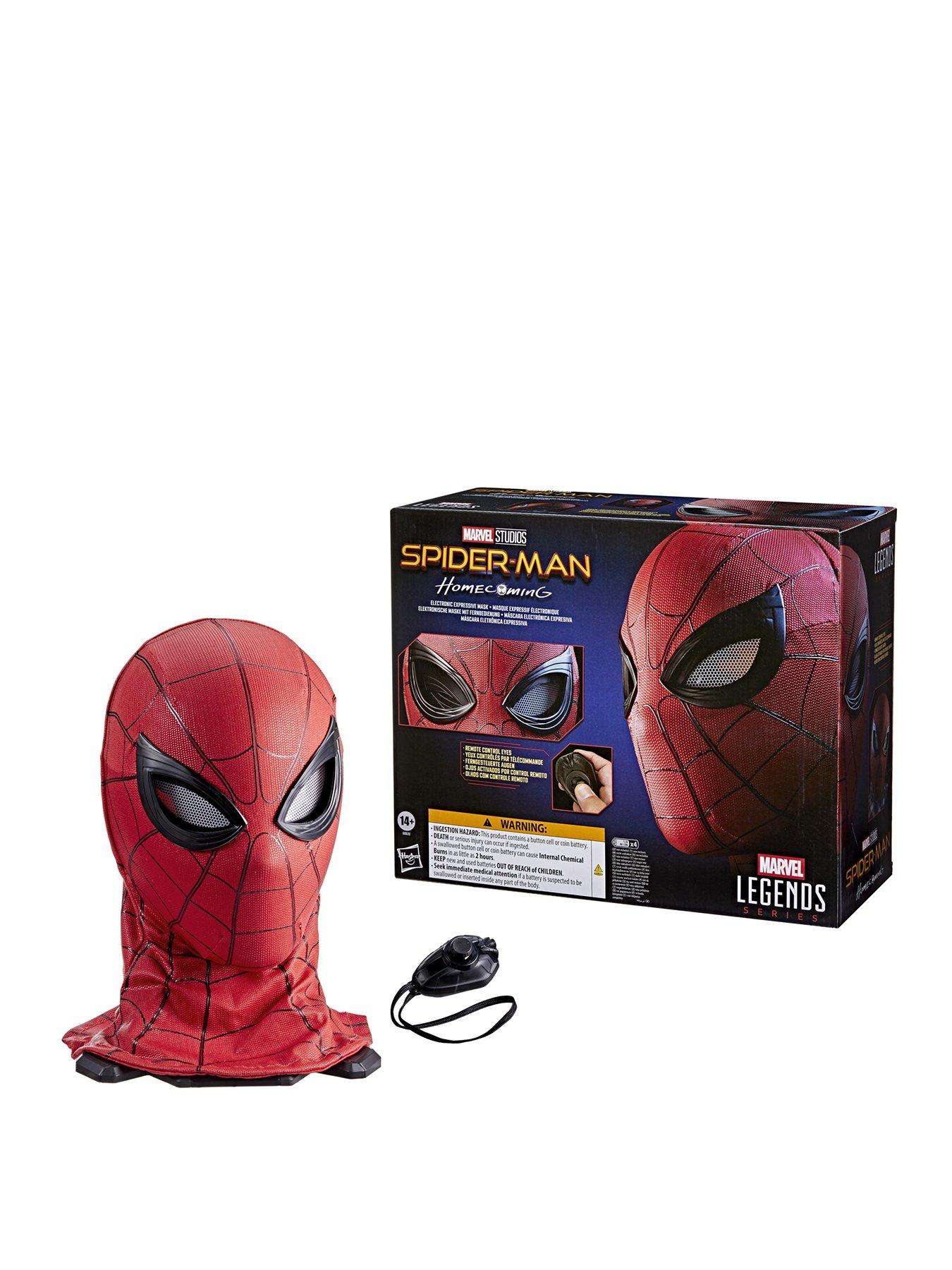 Spiderman Marvel Legends Series Spider-Man Electronic Expressive Mask ...