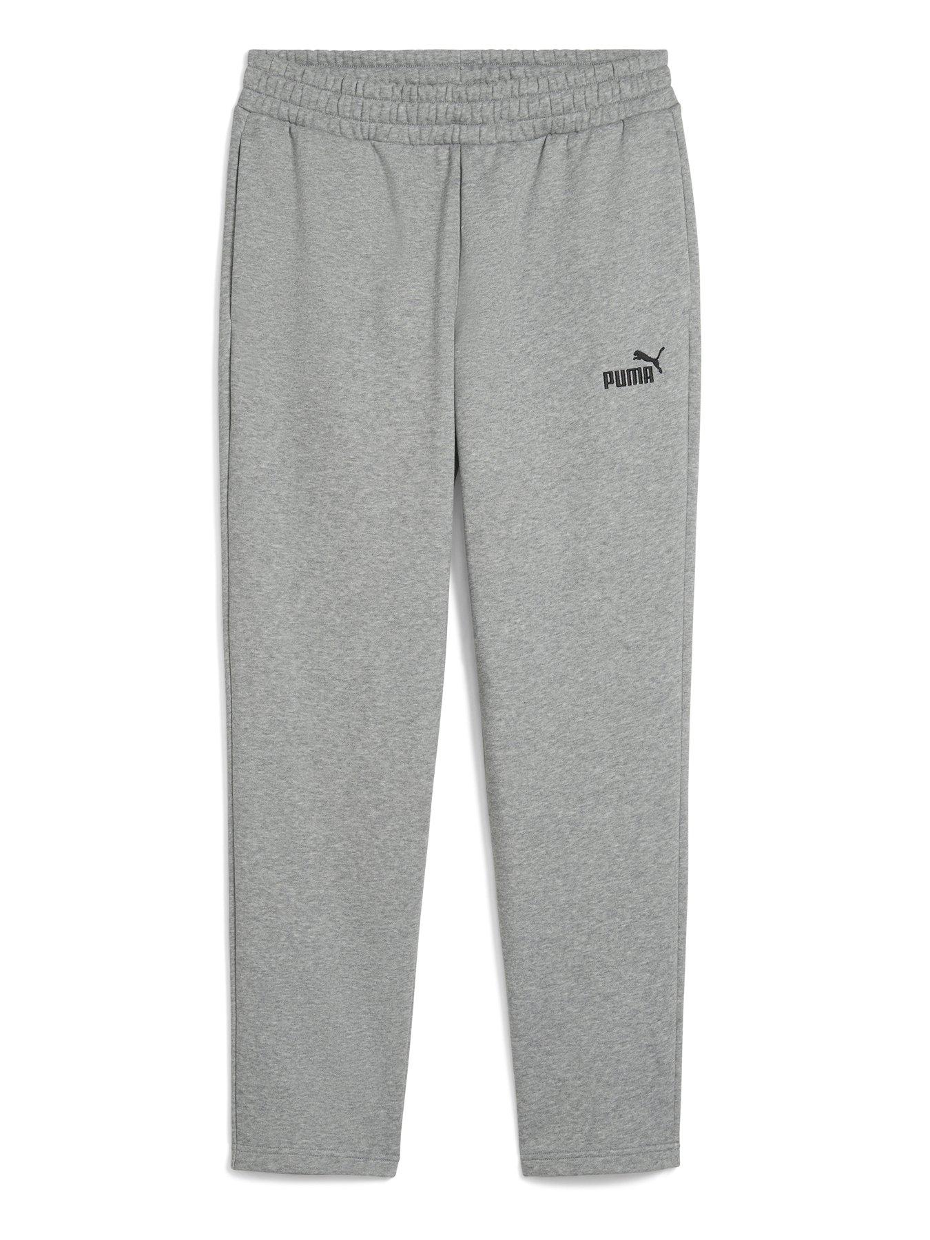 Puma Mens Essentials No 1 Logo Sweatpants - Grey | Littlewoods