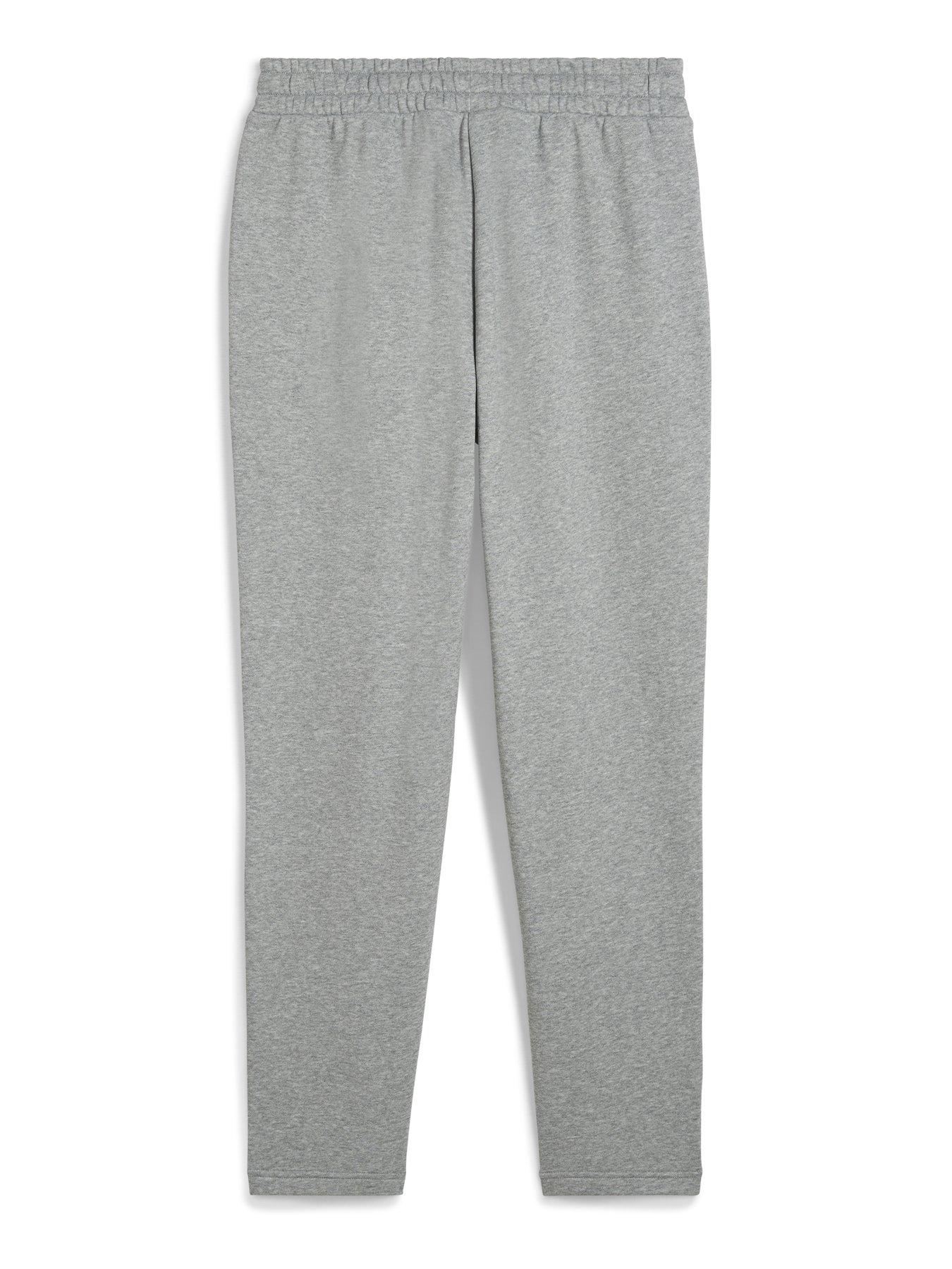Puma Mens Essentials No 1 Logo Sweatpants - Grey | Littlewoods