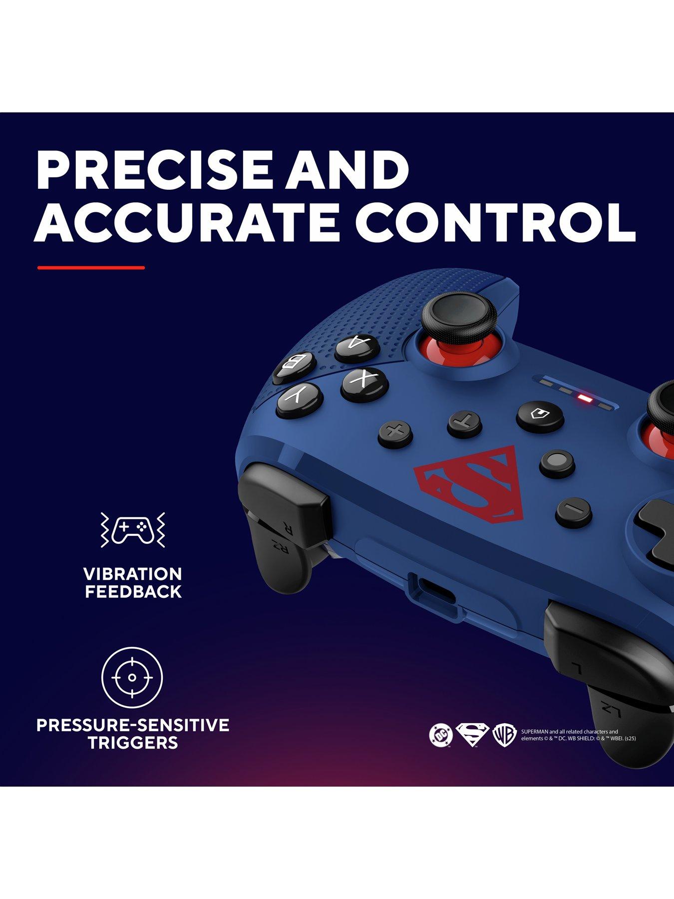 Trust GXT542SM Superman Muta Wireless Controller | Littlewoods