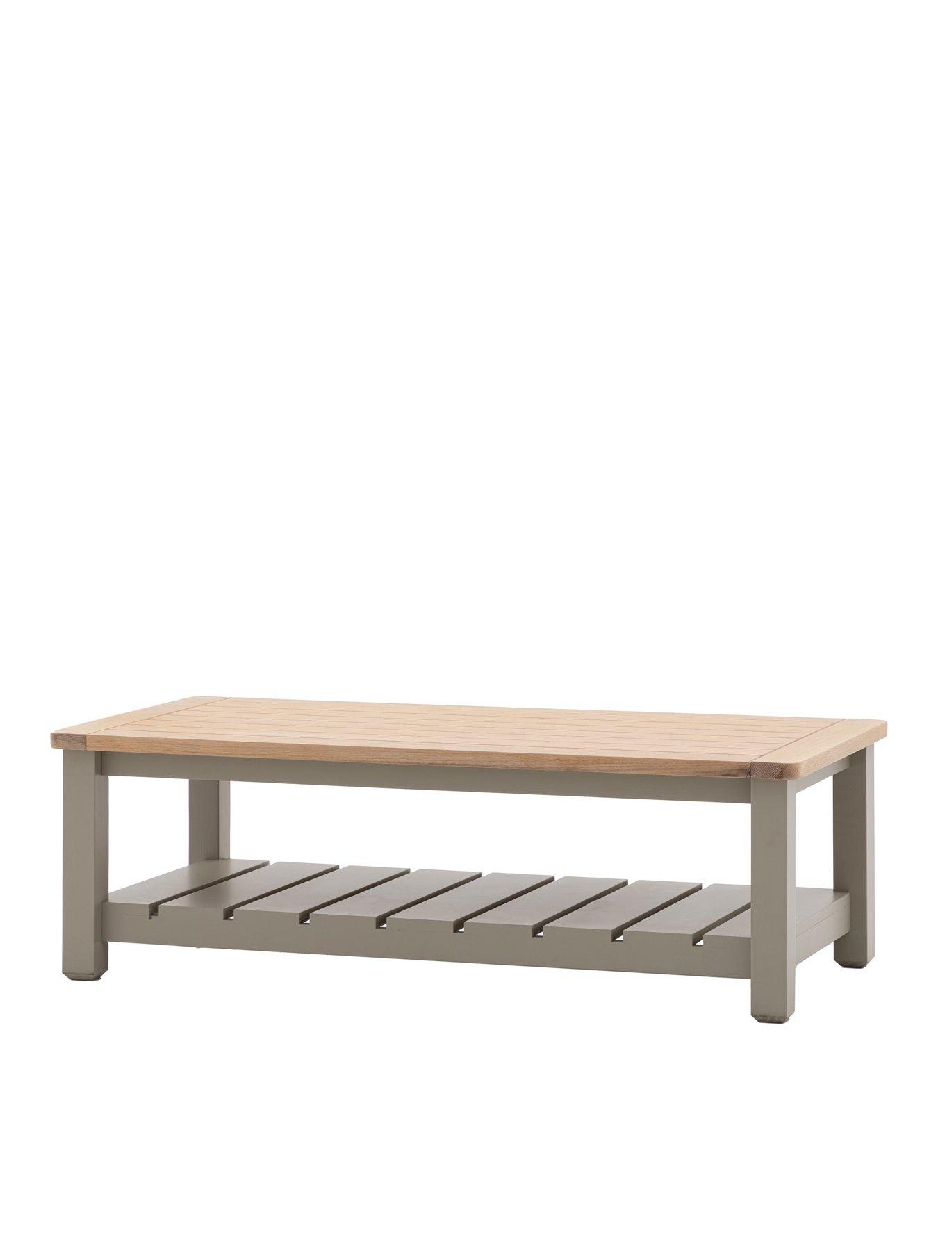 Gallery Direct Eton Coffee Table - Prairie - Contains Solid Wood ...