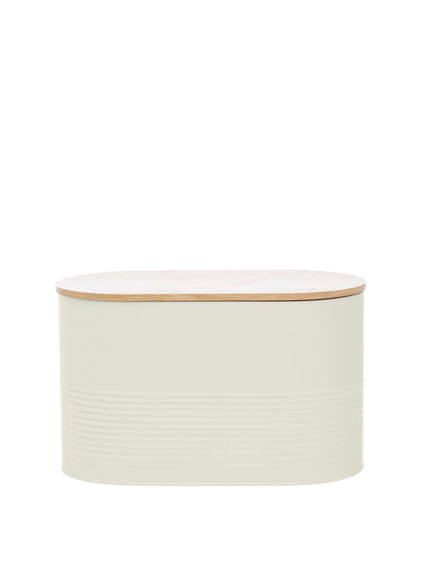 Interiors By Premier Alton Cream Bread Bin | Littlewoods