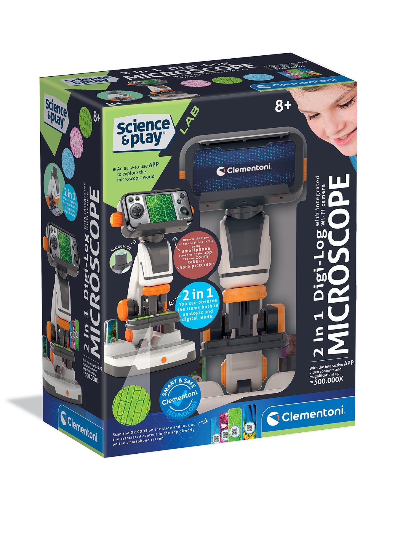 Clementoni Digital Microscope with Wi-Fi Camera | Littlewoods