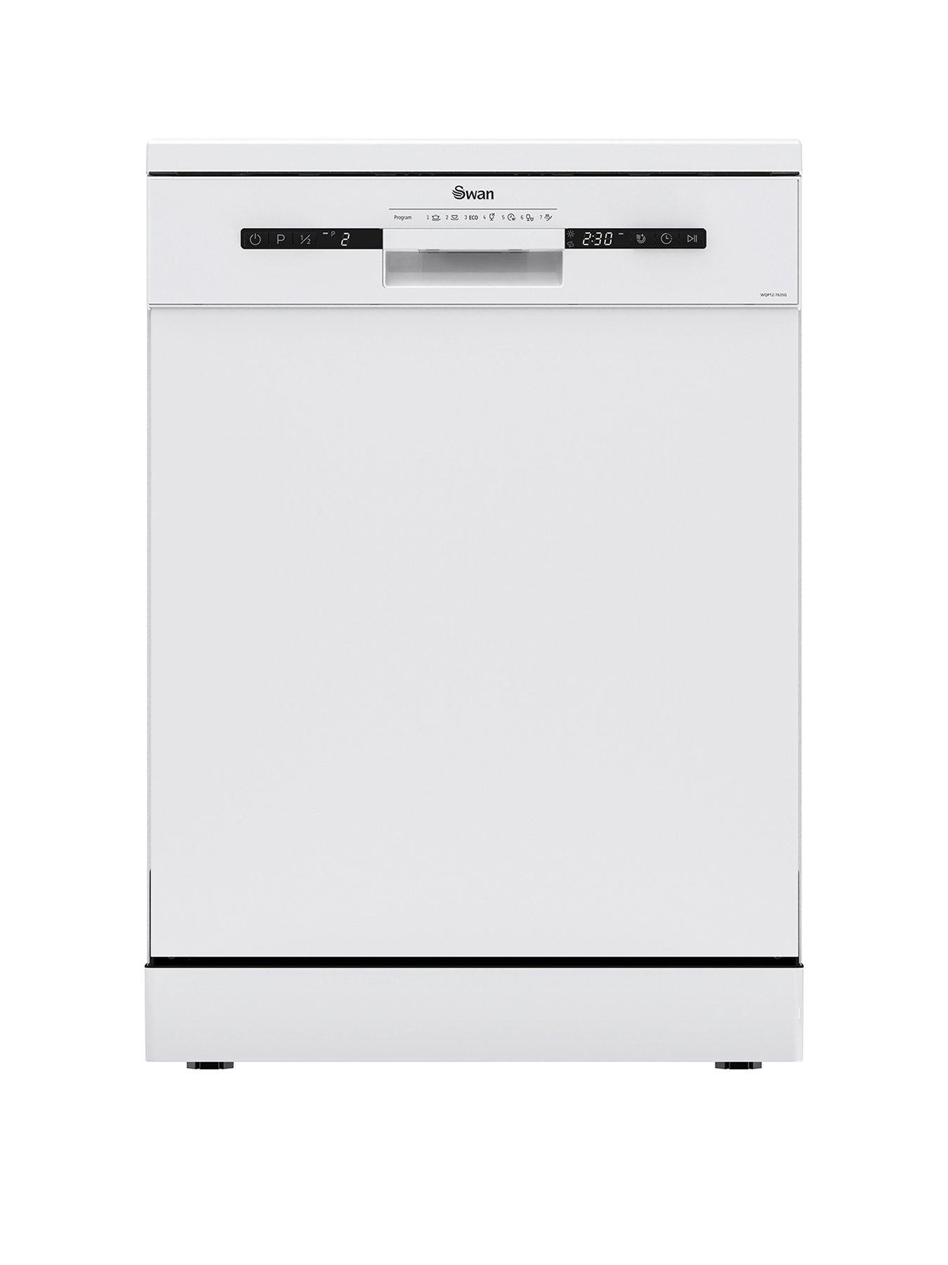 Swan SDW751170W 14 Place Fullsize Dishwasher - White | Littlewoods