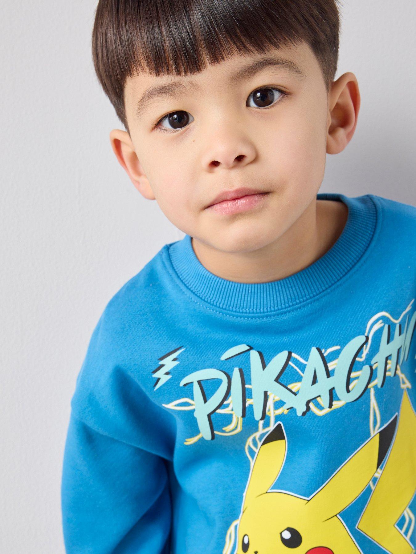 Pokemon Pikachu Sweat Set - Blue | Littlewoods