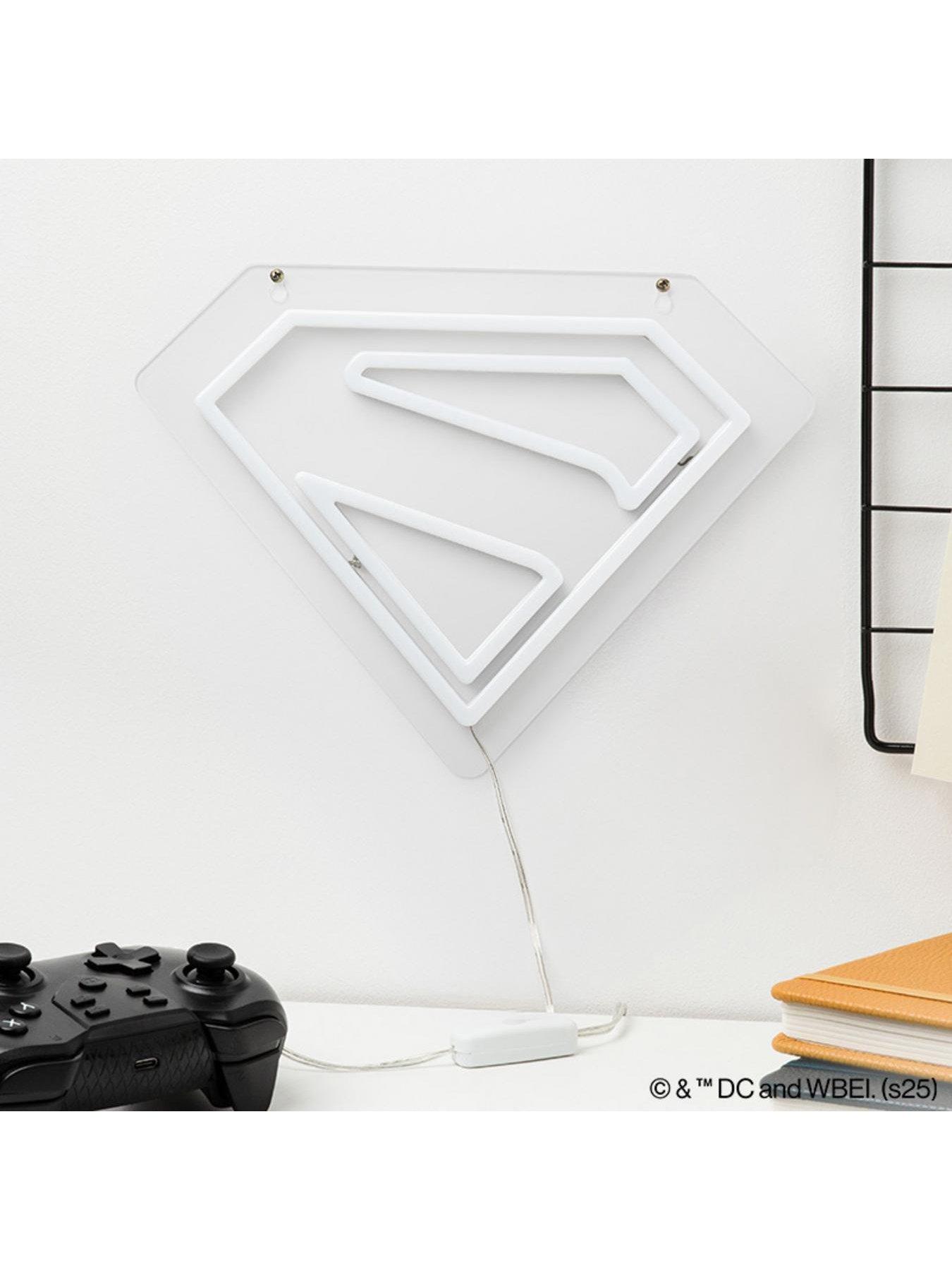 Superman Wall Mountable Led Neon Light | Littlewoods