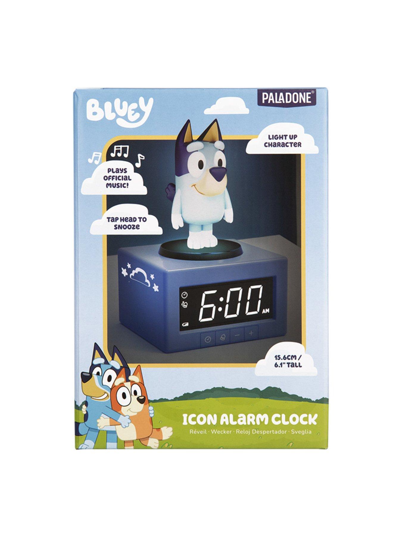 Bluey Icon Alarm Clock | Littlewoods