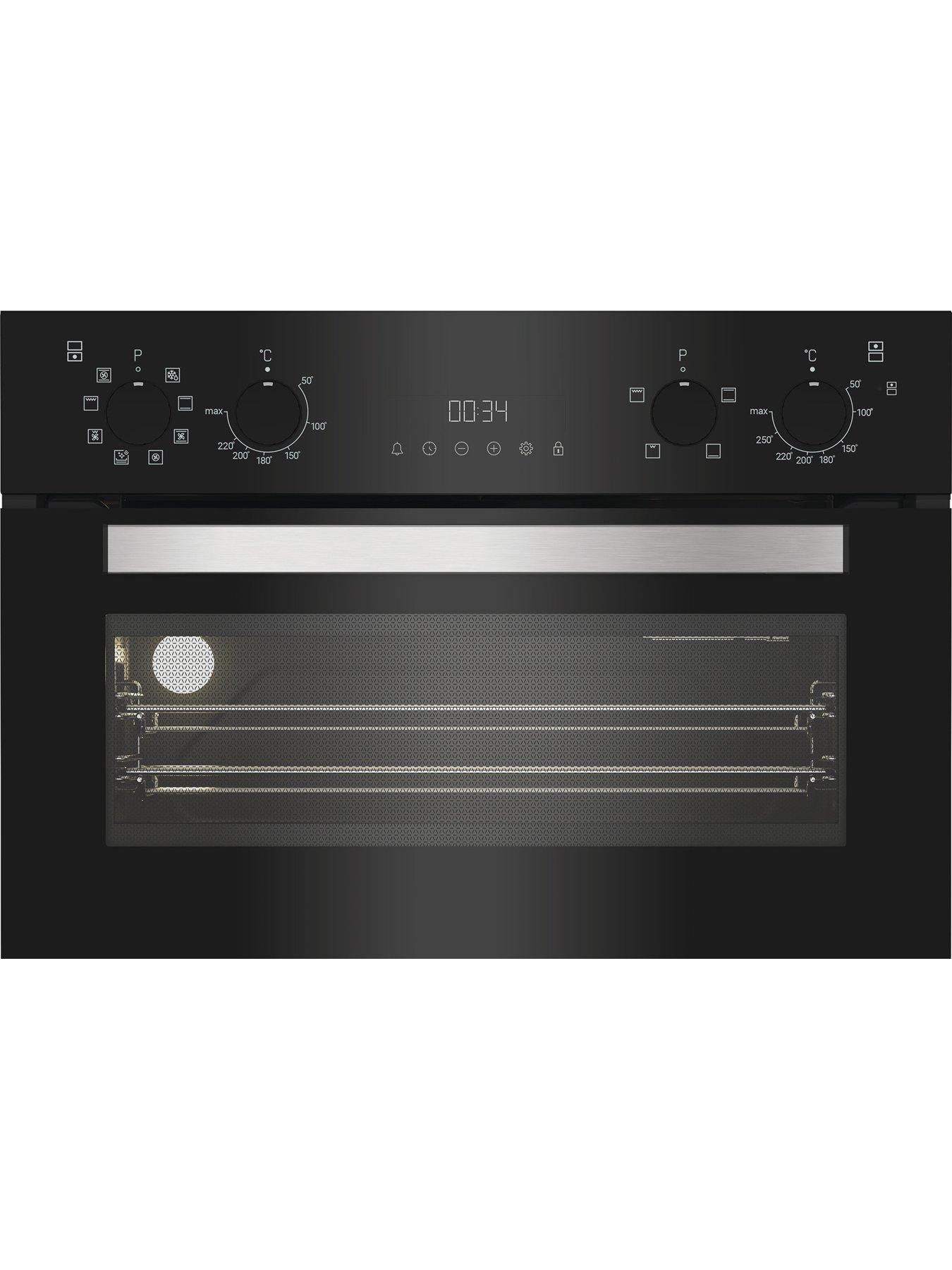 Hotpoint DIH 82G B Electric Fan Double Oven - Black | Littlewoods