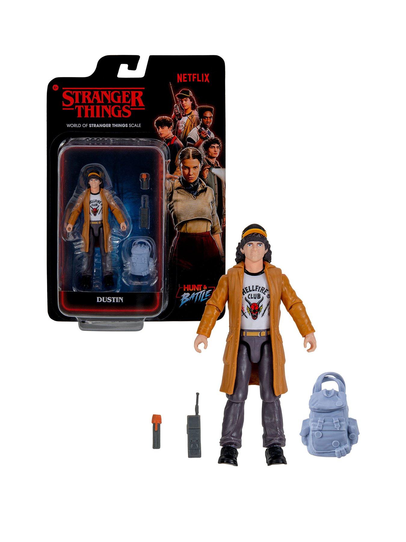 Stranger Things Dustin Henderson (Season 5) - 4-Inch Articulated Action ...