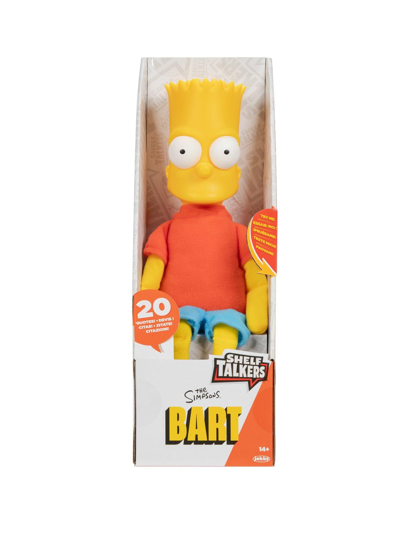 The Simpsons Shelf Talkers - Bart | Littlewoods