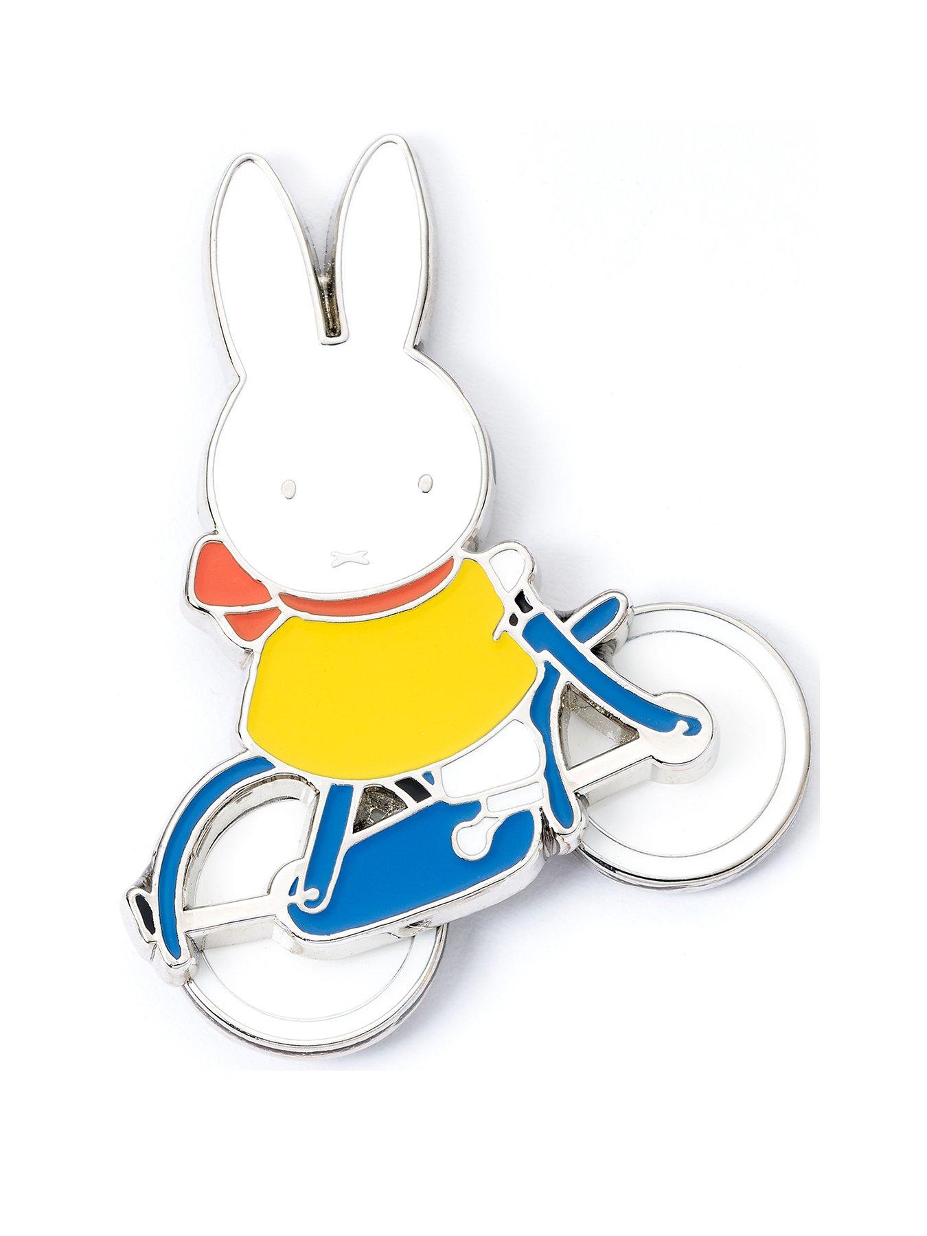 miffy Spinning Wheels Bike Pin Badge - Multi | Littlewoods