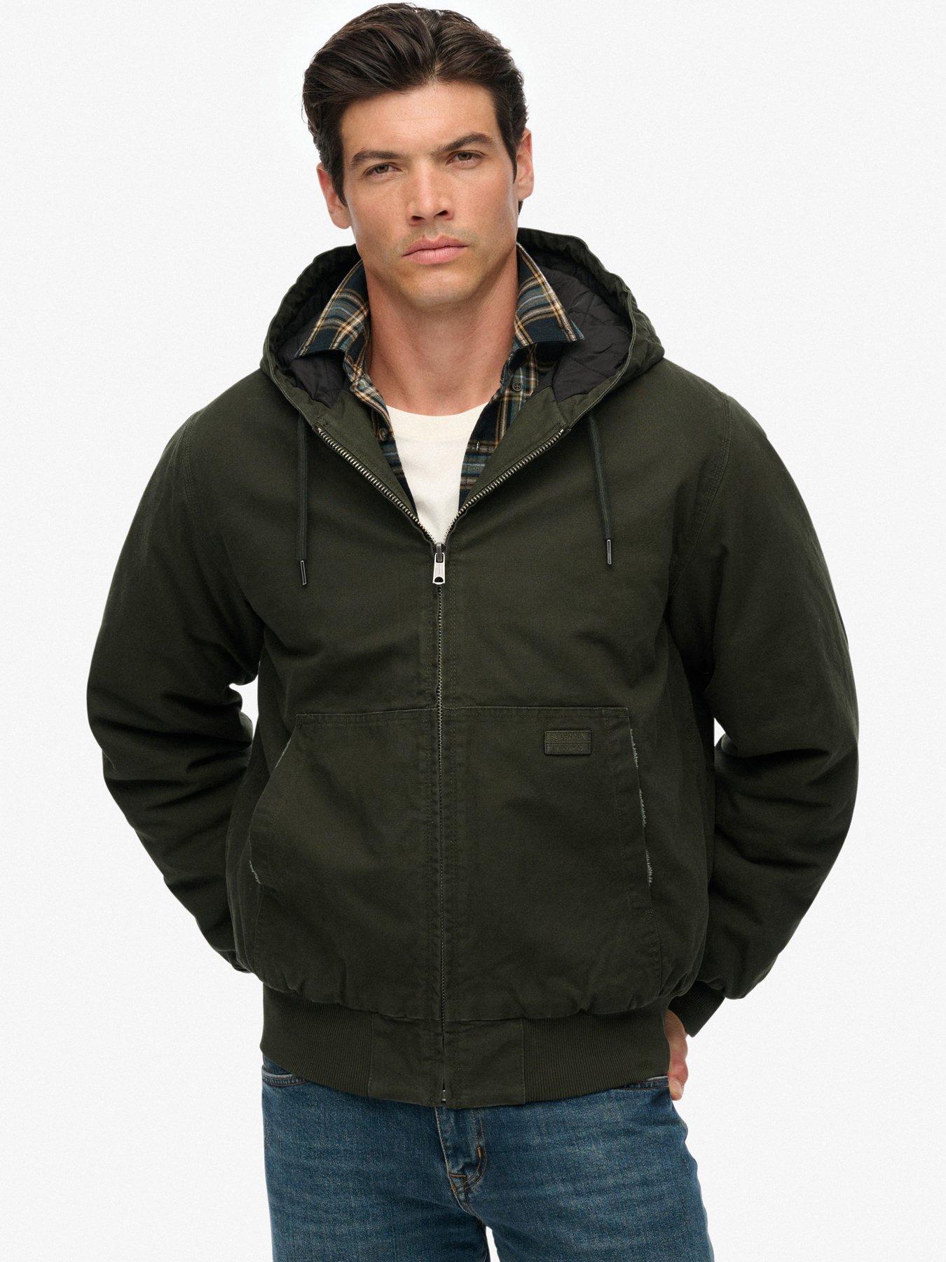 Superdry Canvas Surplus Hadded Jacket | Littlewoods