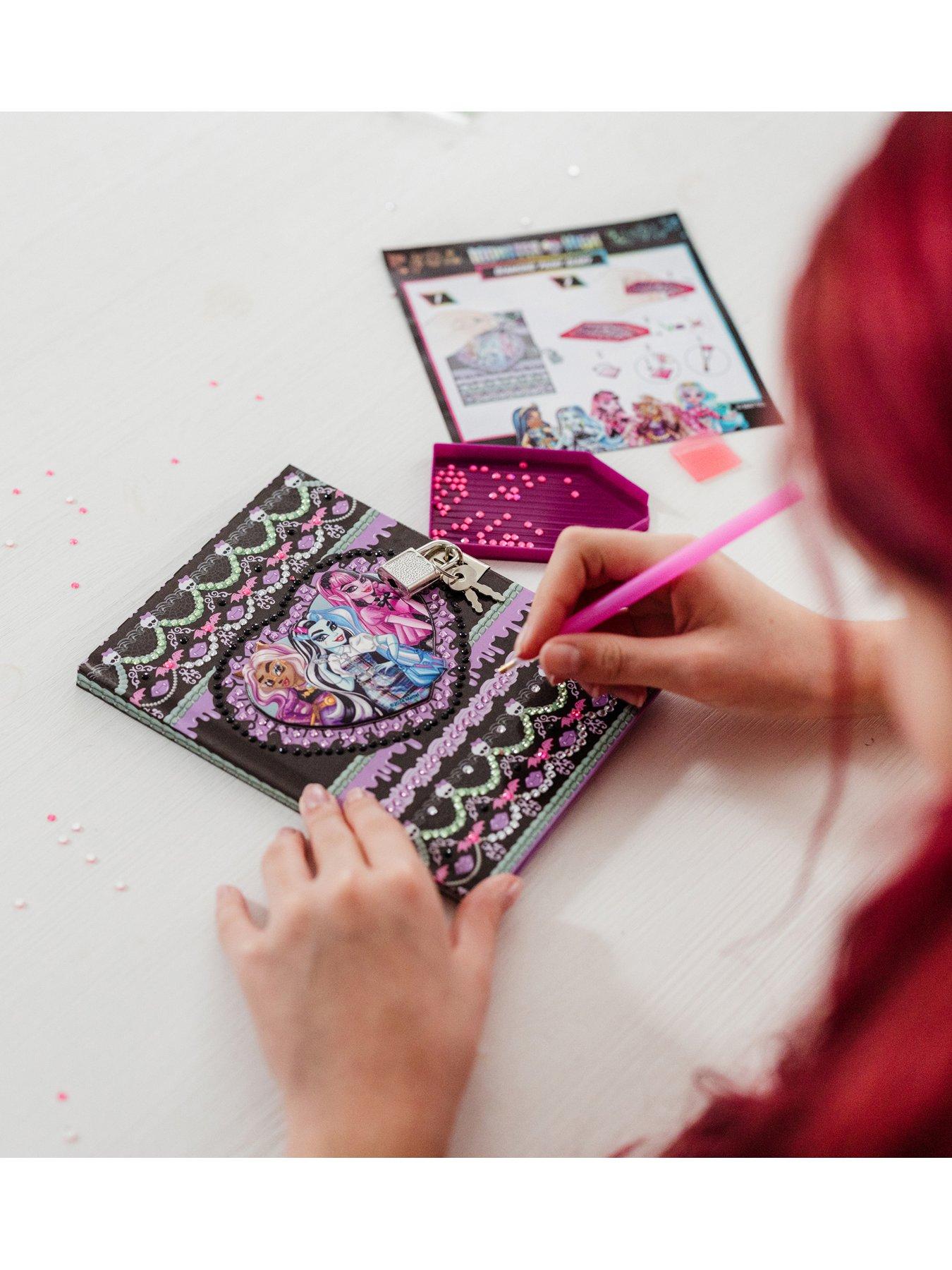 Monster High Diamond Paint Secret Diary | Littlewoods