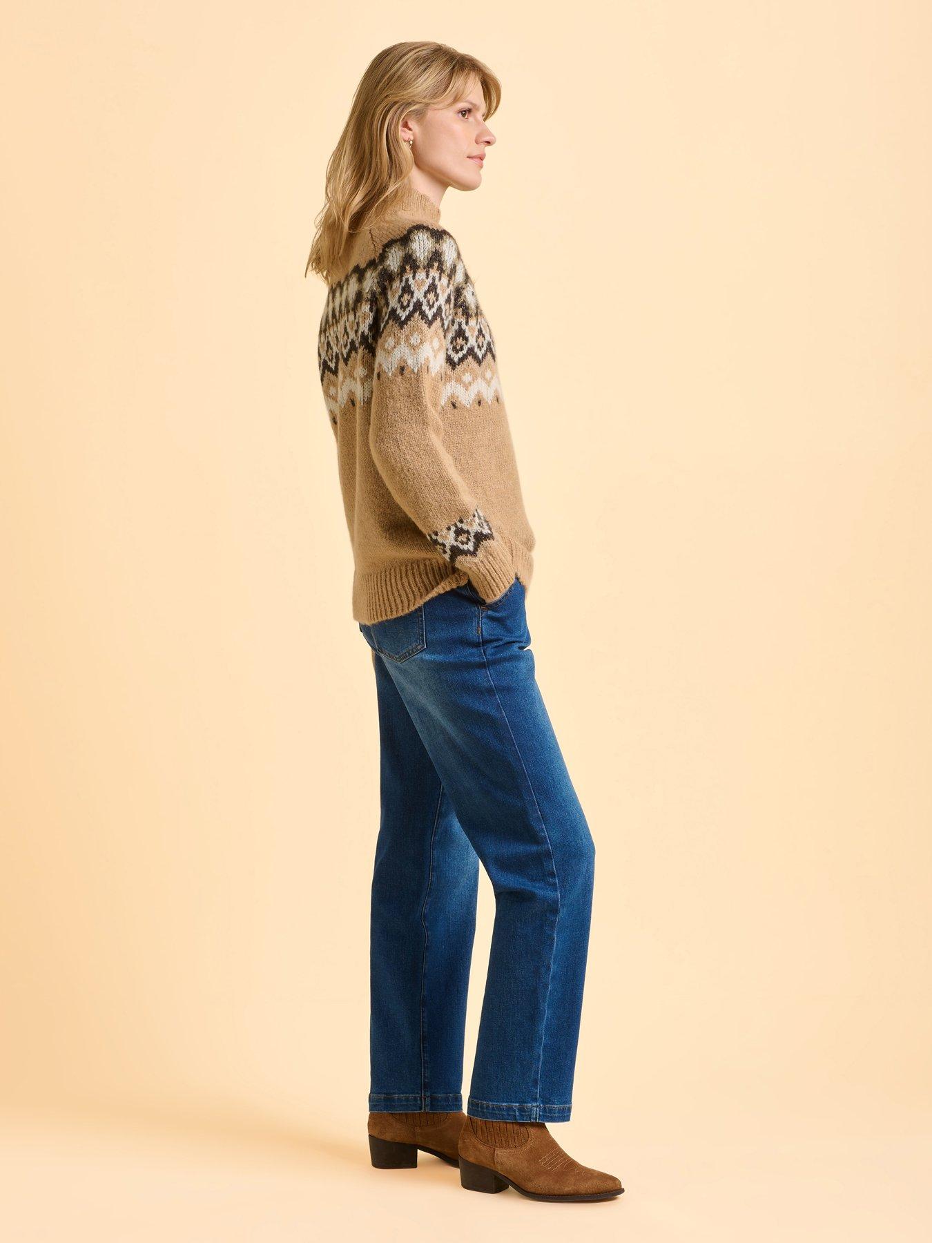 Brakeburn Fieldstone Jumper - Beige | Littlewoods