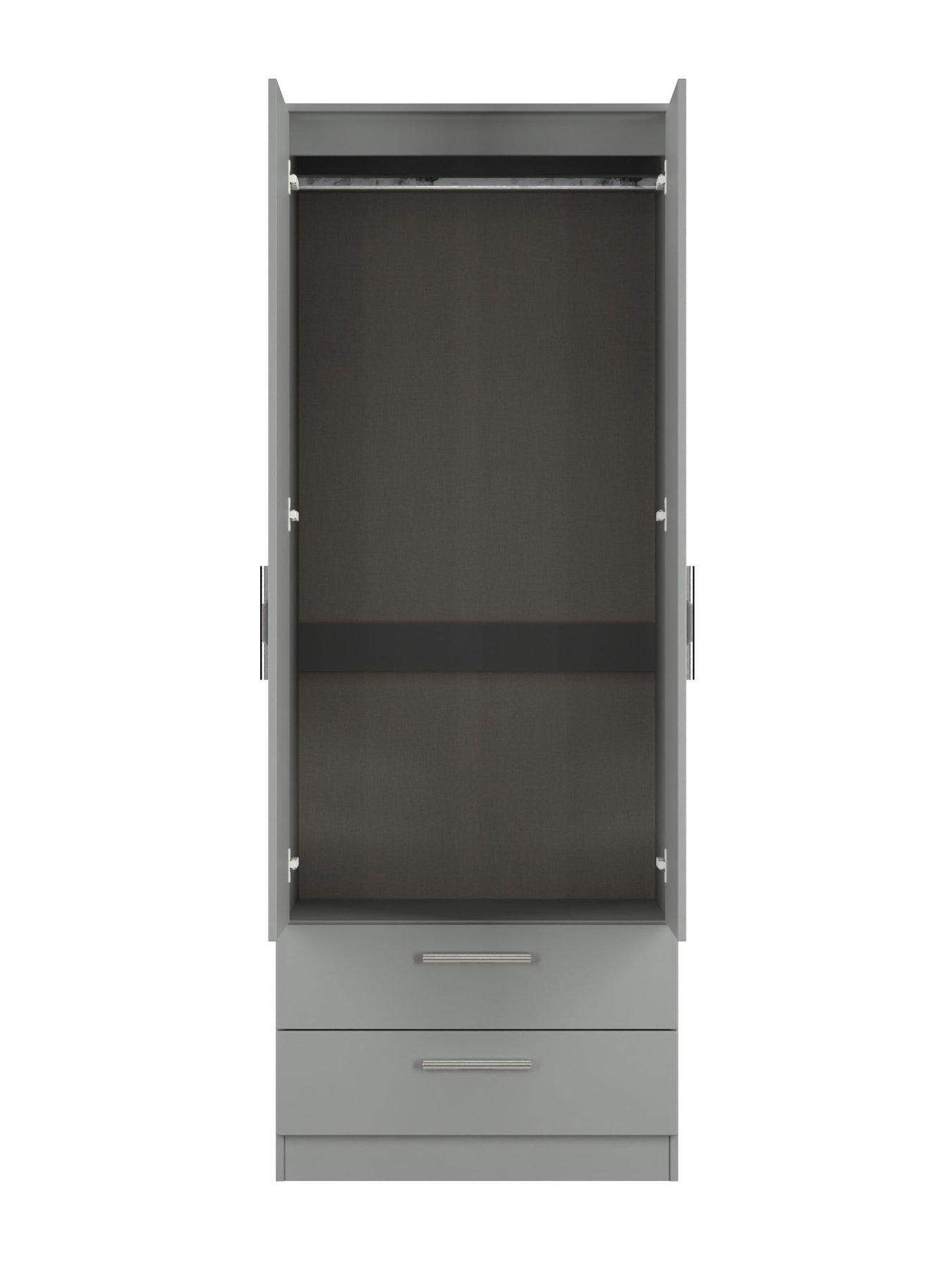 SWIFT Morgan Ready Assembled Kids 2 Door 2 Drawer Wardrobe | Littlewoods