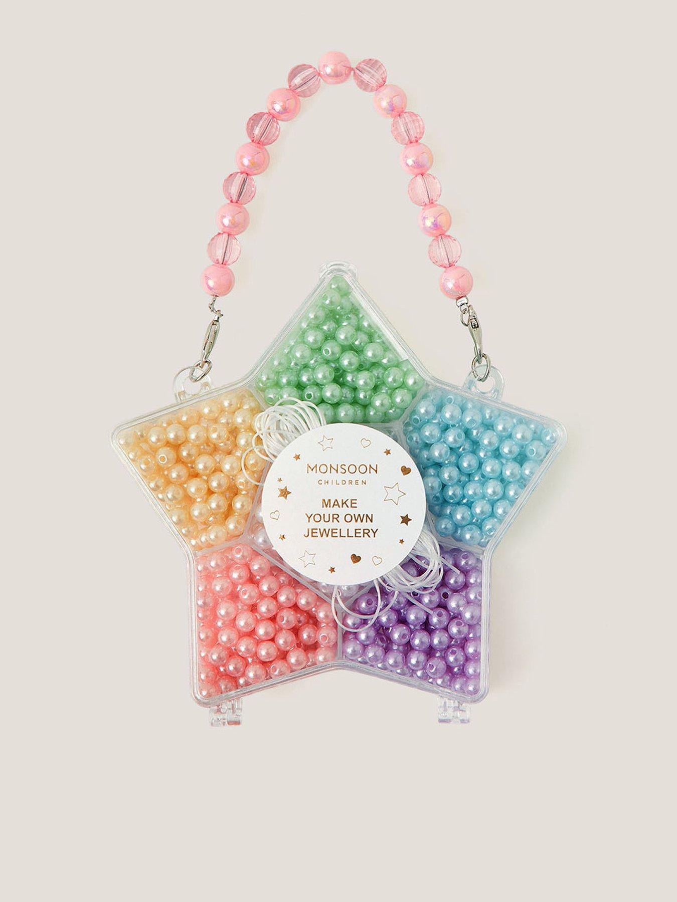 Monsoon Girls Pearly Make Your Own Jewellery Set - Multi | Littlewoods