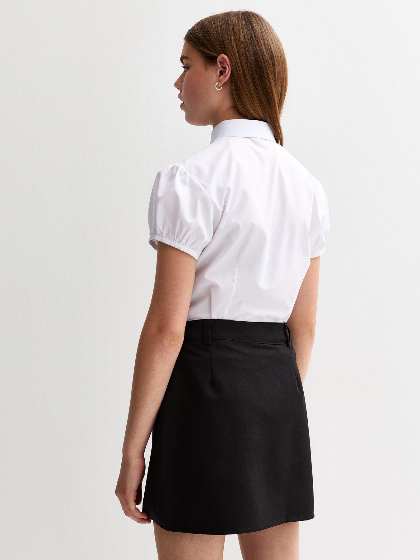 New Look 915 Girls Tube School Skort - Black | Littlewoods