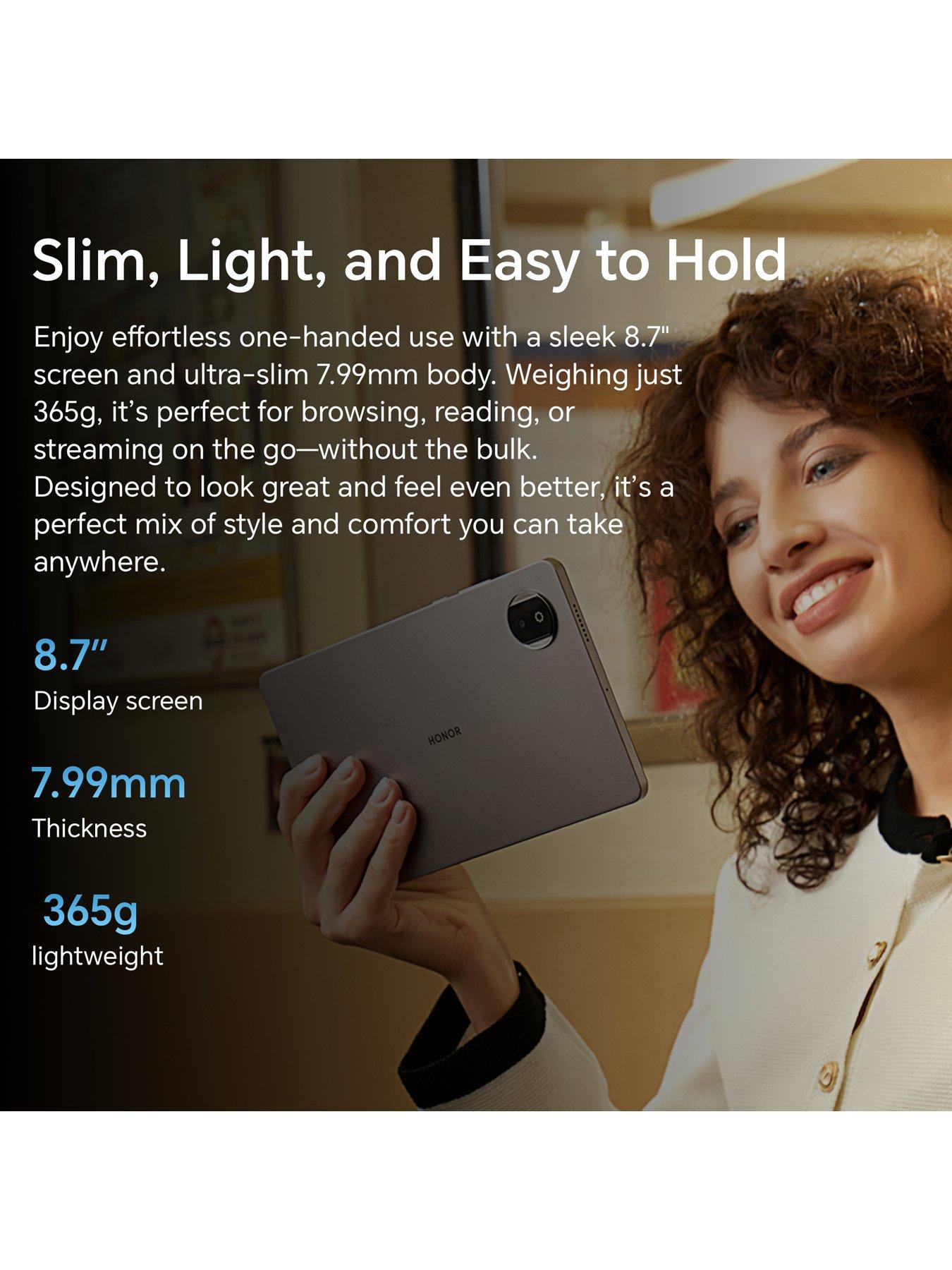Honor Pad X7 8.7-inch Tablet, 4GB RAM + 64GB Storage - Grey | Littlewoods