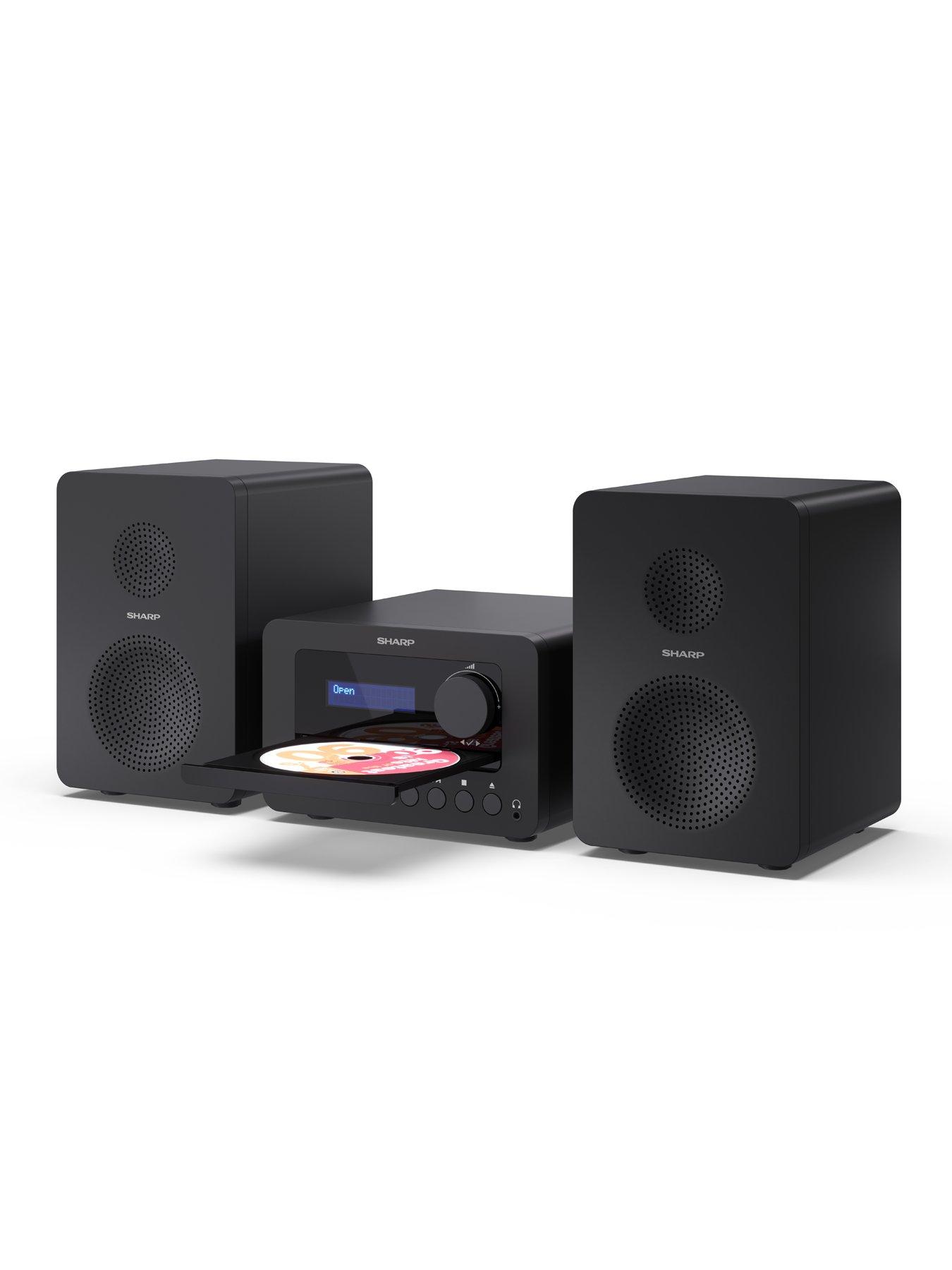 Sharp XL-B520D Tokyo Dab+ Hi-Fi System - Black | Littlewoods