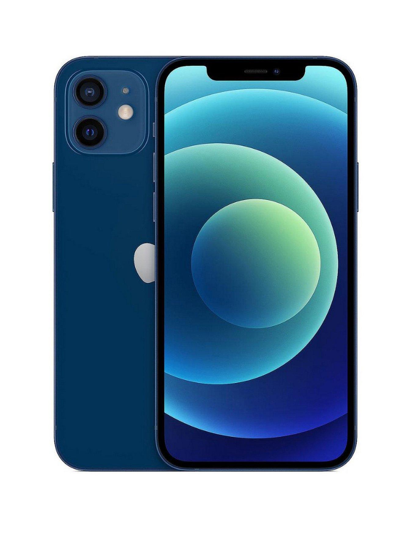 Refurbished Apple iPhone 12 - 64GB, Blue (Pristine Condition) | Littlewoods