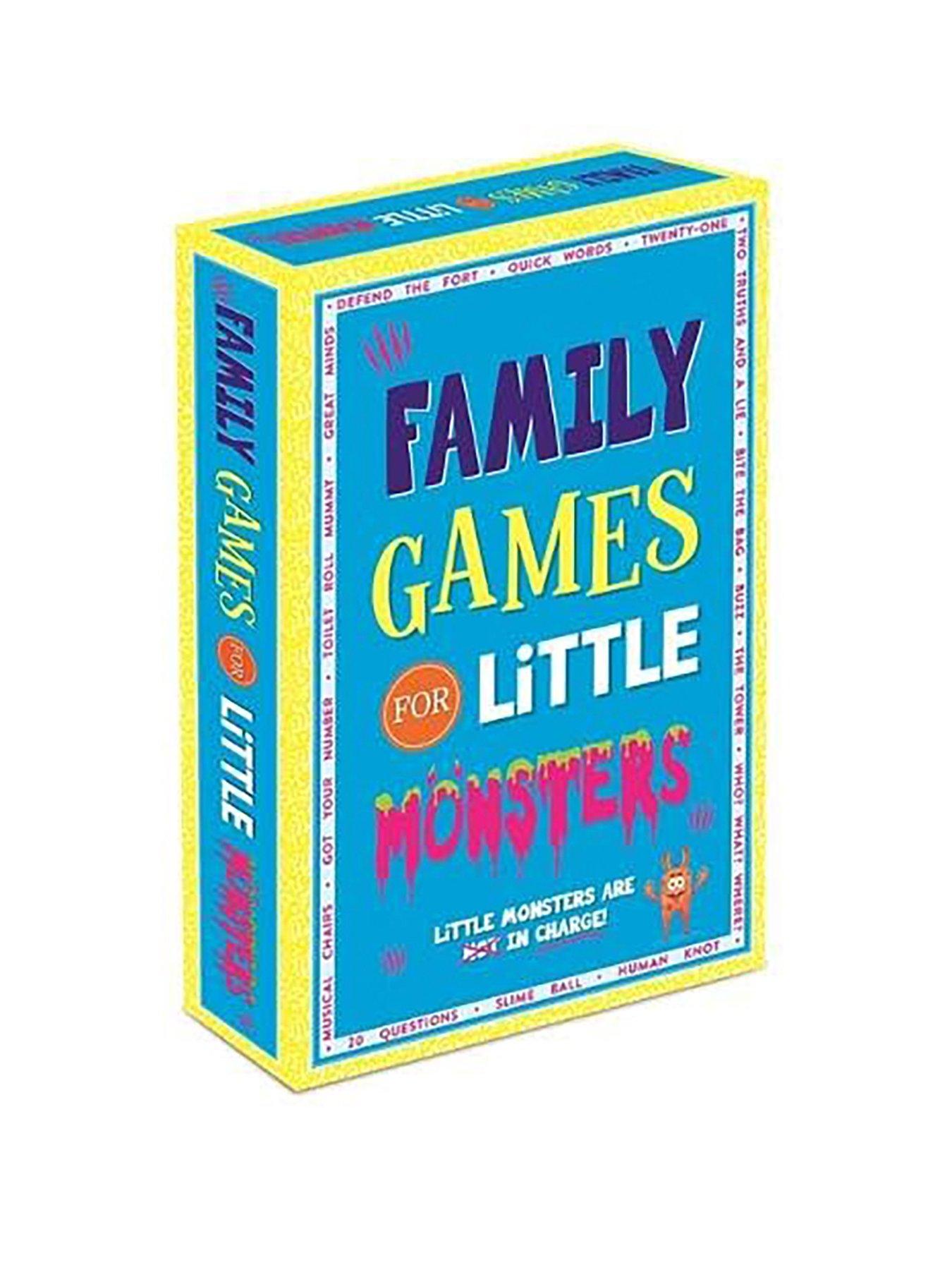 Family Games for Little Monsters Game Box | Littlewoods