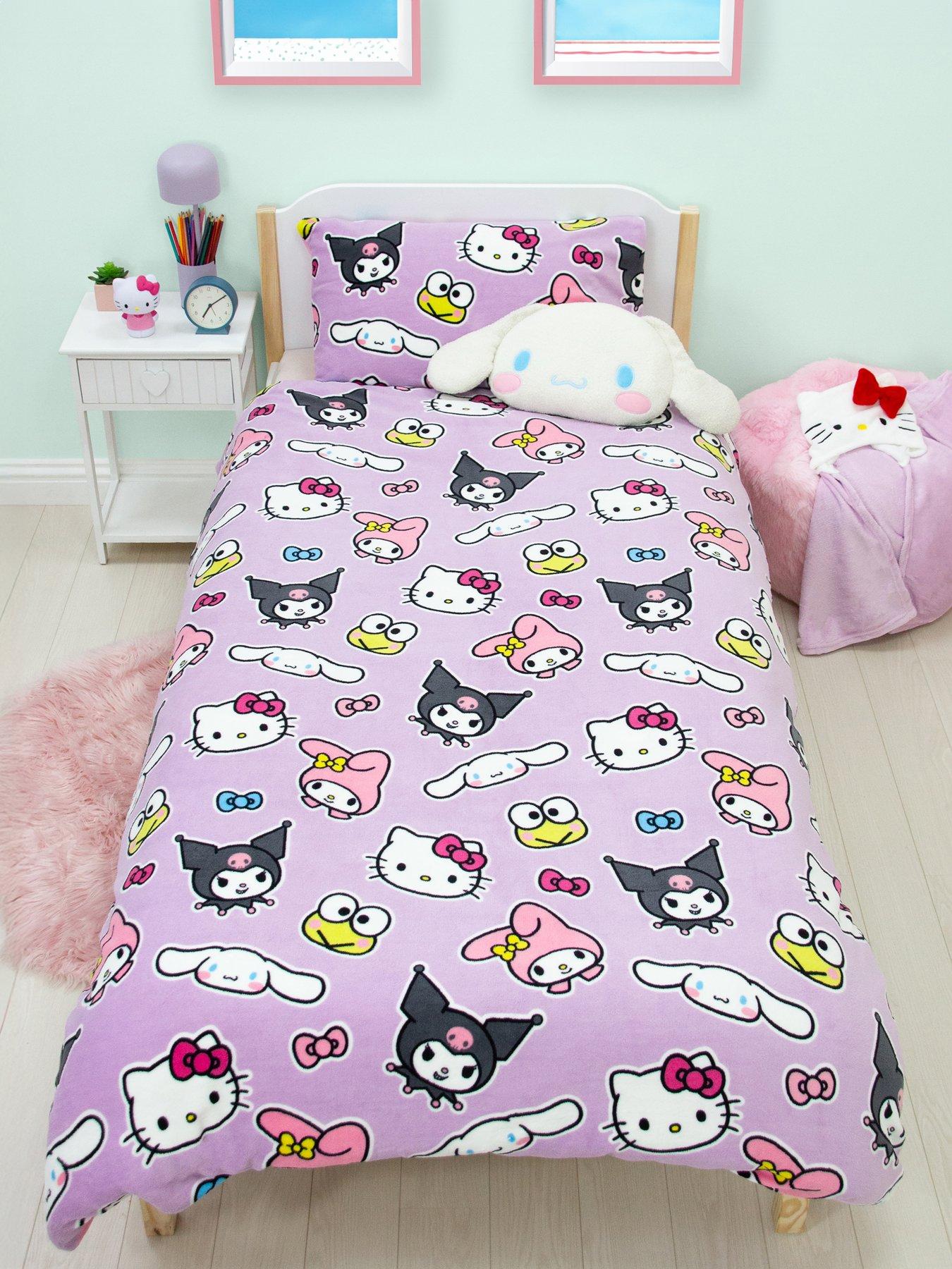 Hello Kitty Chill Teddy Fleece Duvet | Littlewoods