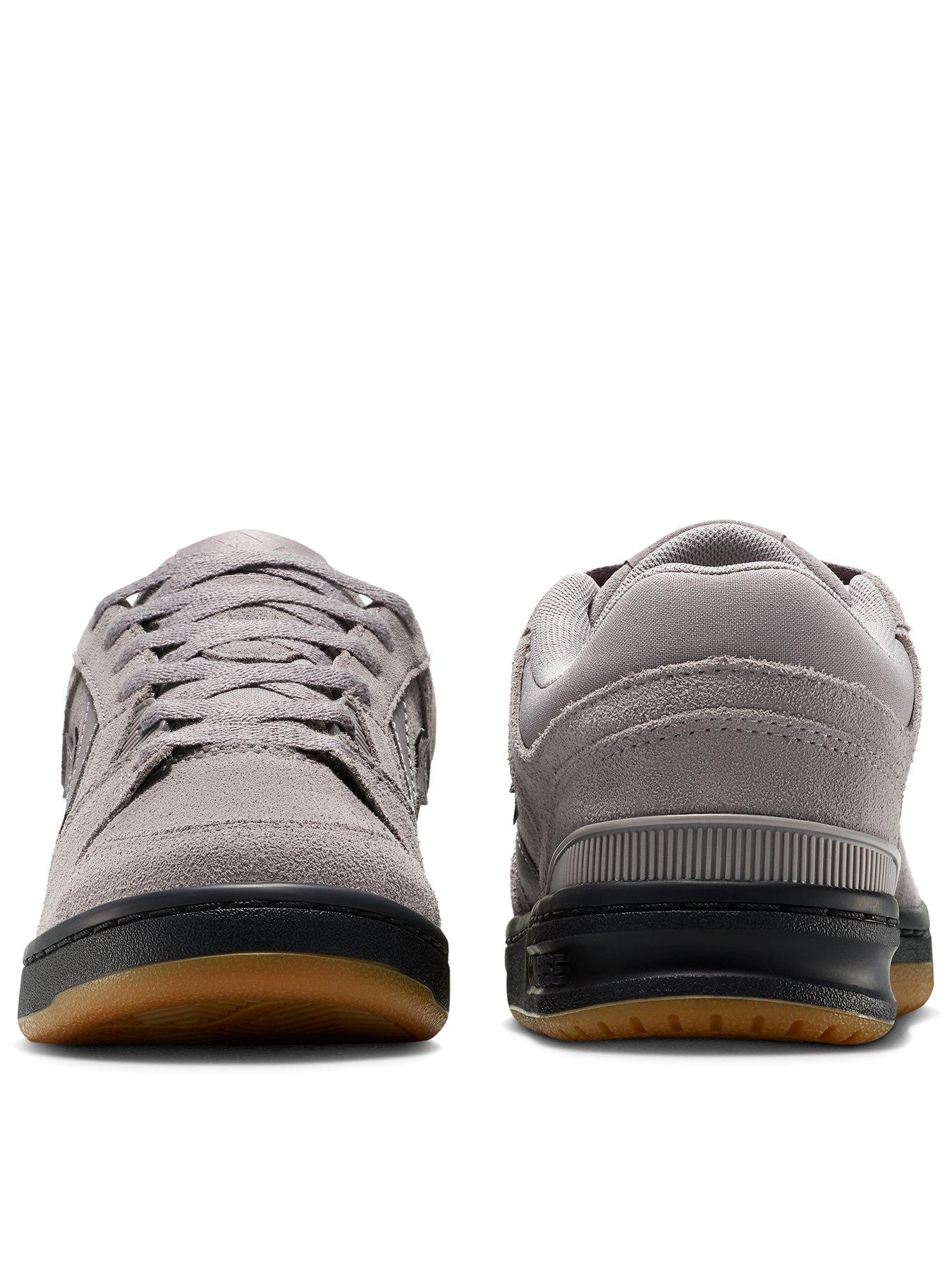 Converse Mens CL98 Suede Low Top - Grey | Littlewoods