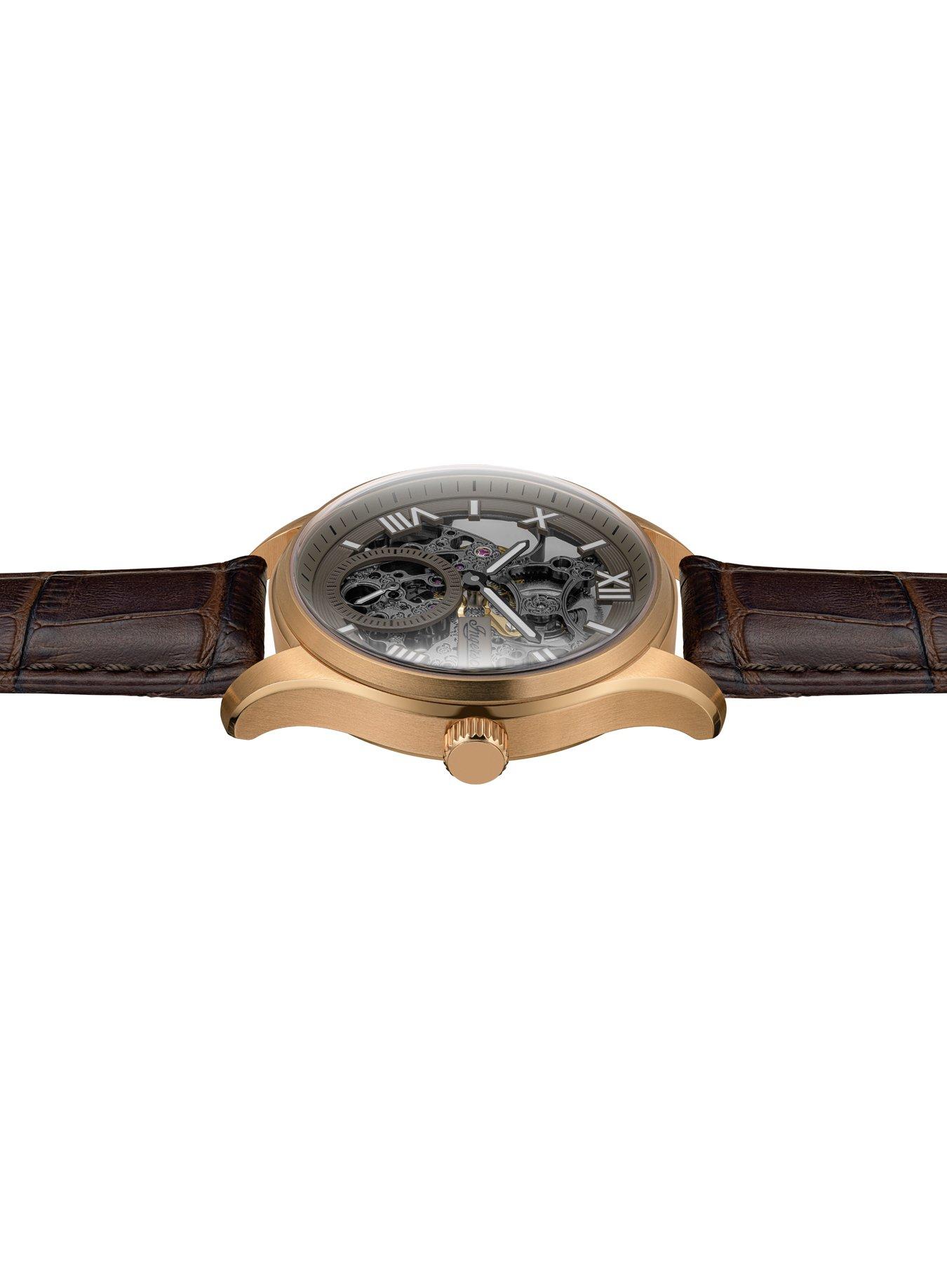 Ingersoll 1892 The Maverick Automatic Mens Watch with Grey Dial and ...