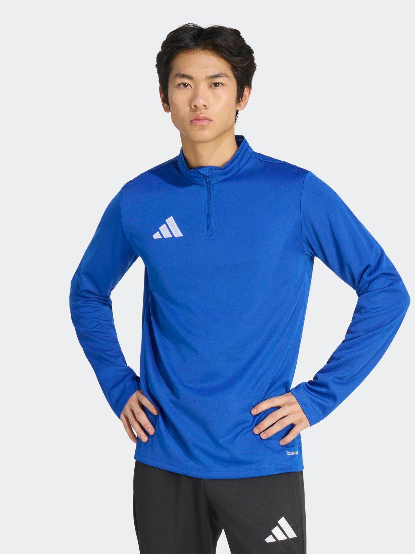 adidas Mens Football Entrada 26 Training Top - Blue | Littlewoods