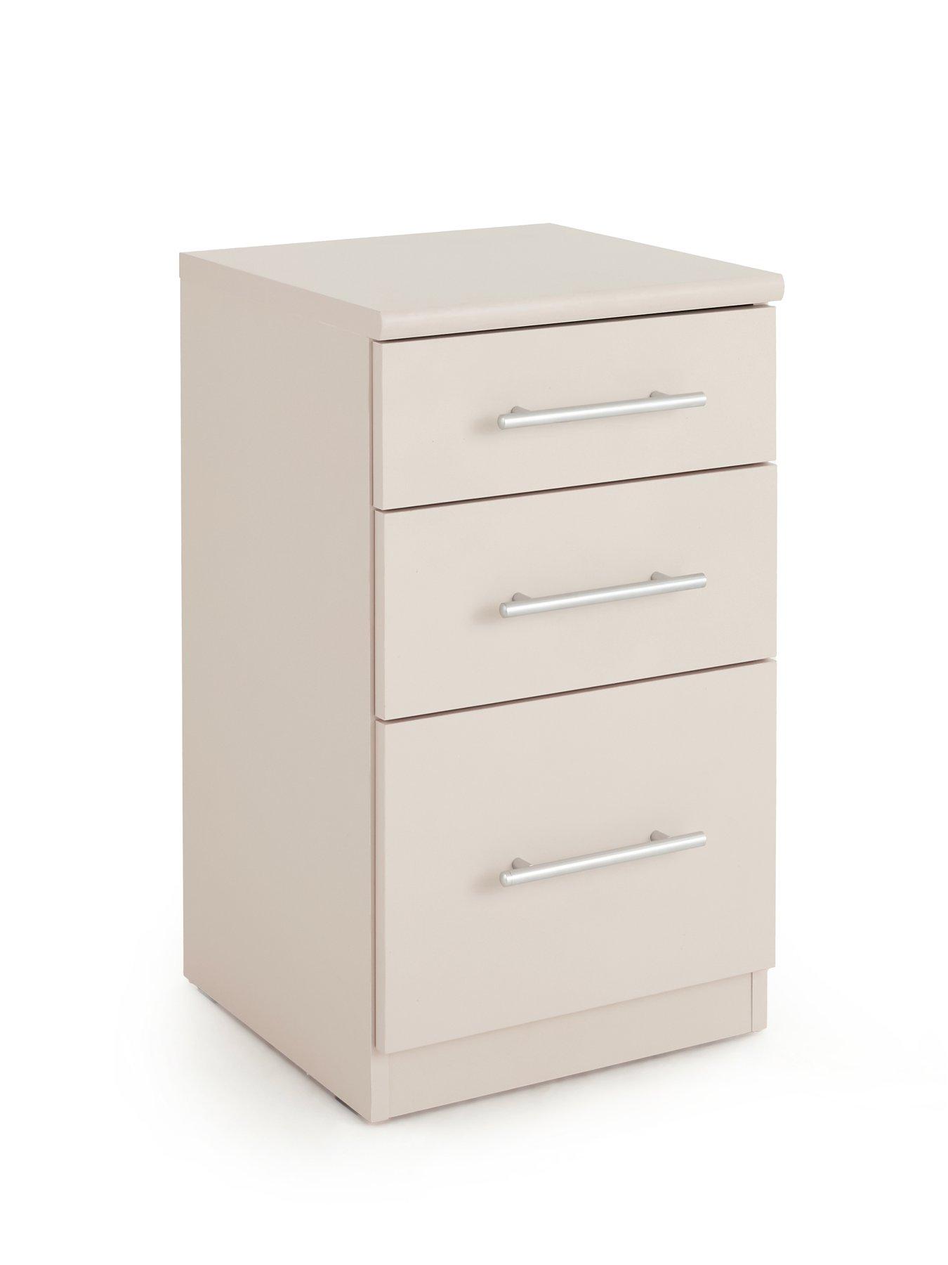 The Very Collection Prague Graduated Bedside Cabinet - Oatmeal - FSC ...