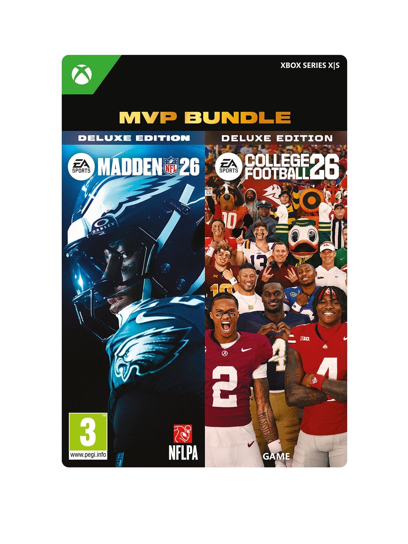 Xbox MVP Bundle: EA SPORTS Madden NFL 26 & College Football 26 ...