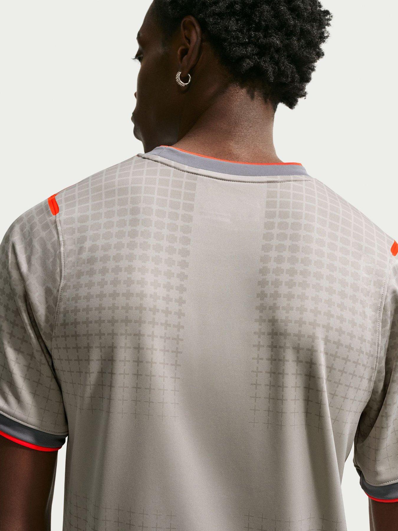 Nike Mens England X Palace Pre Match Top - Grey | Littlewoods