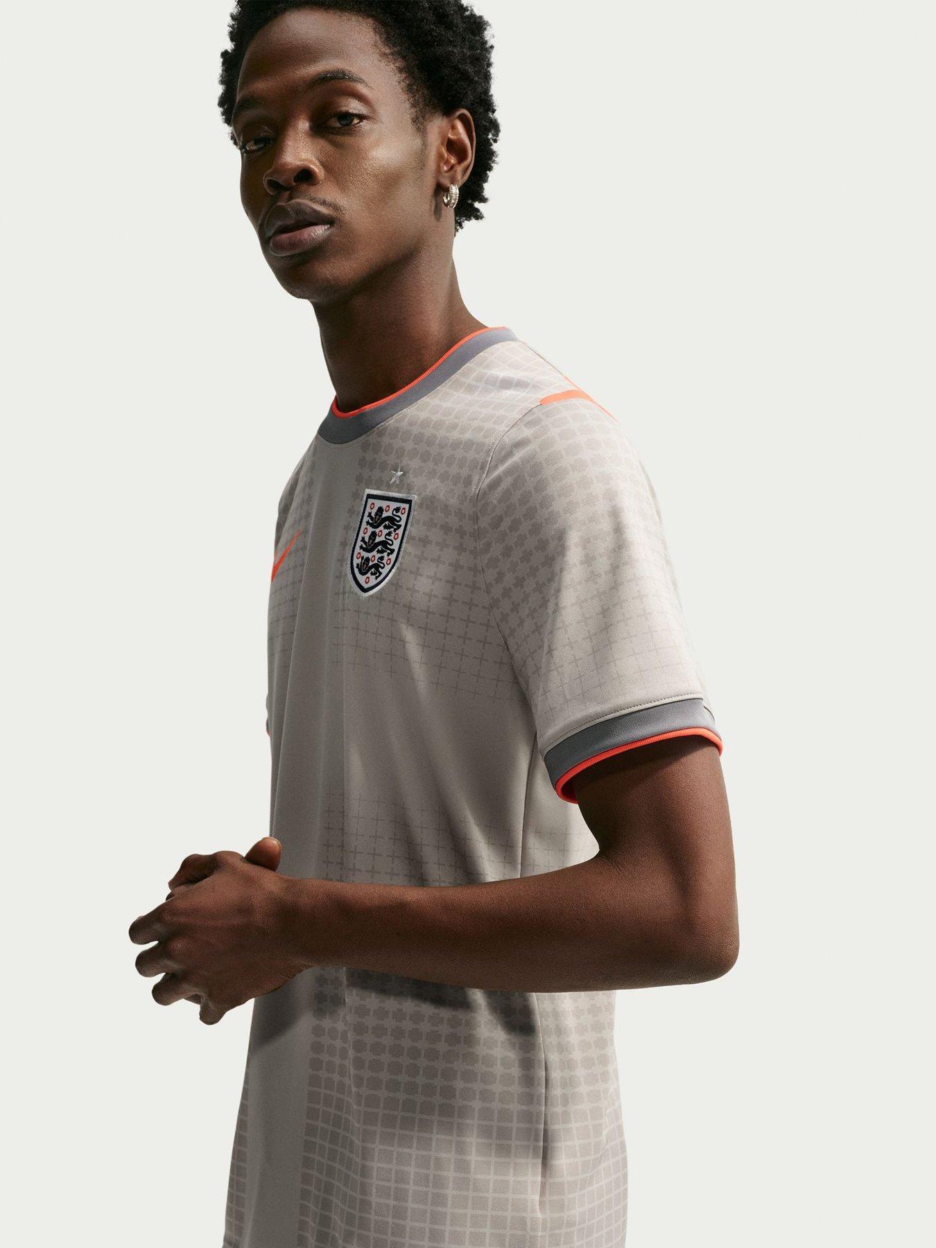 Nike Mens England X Palace Pre Match Top - Grey | Littlewoods