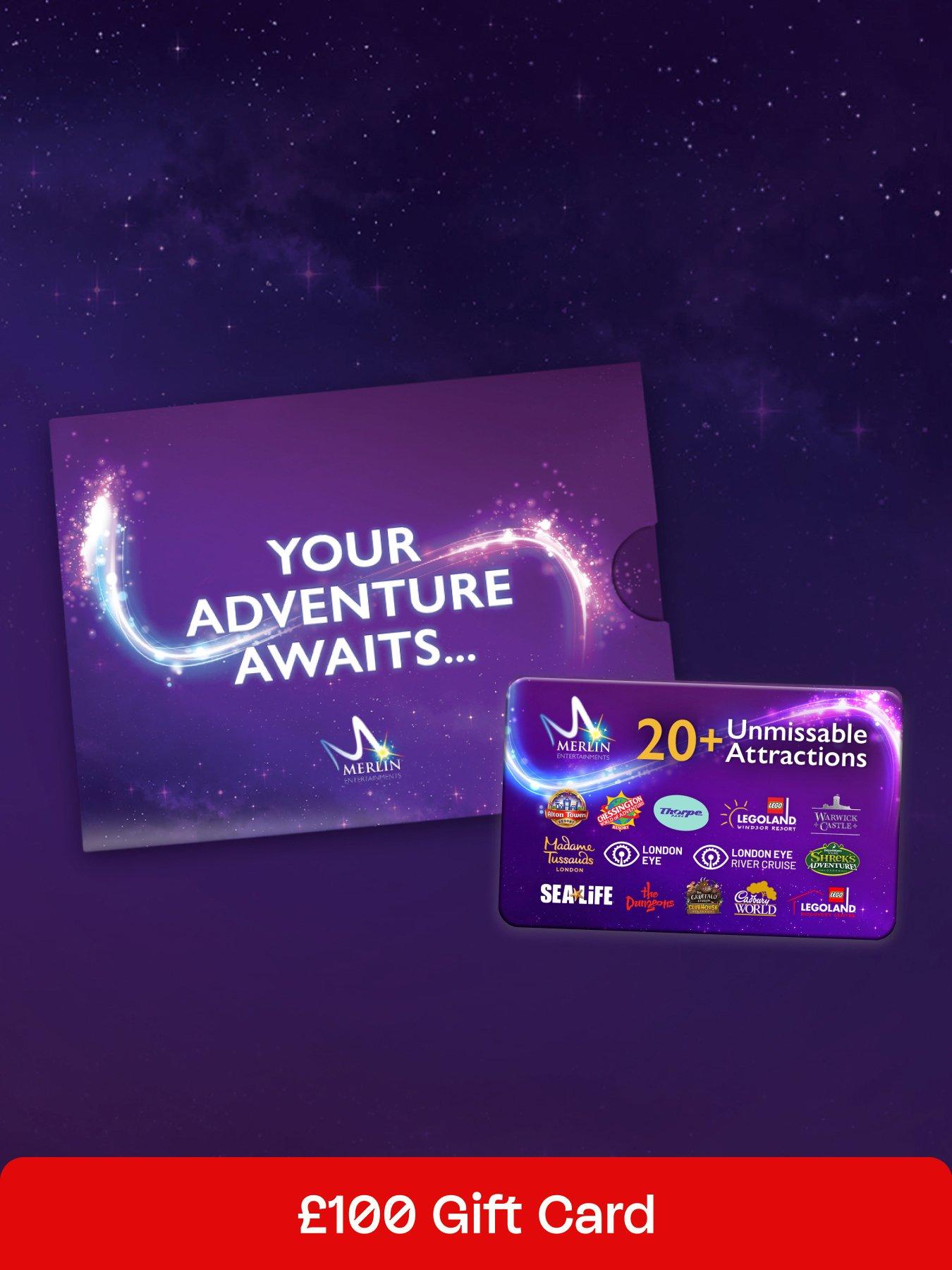 Virgin Experience Days £100 Merlin Attractions Gift Card | Littlewoods