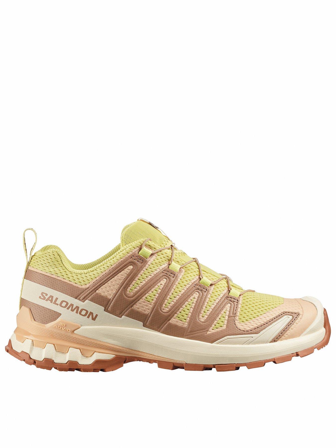 Salomon Womens Trail Running Xa Pro 3D V9 Trainers - Yellow | Littlewoods
