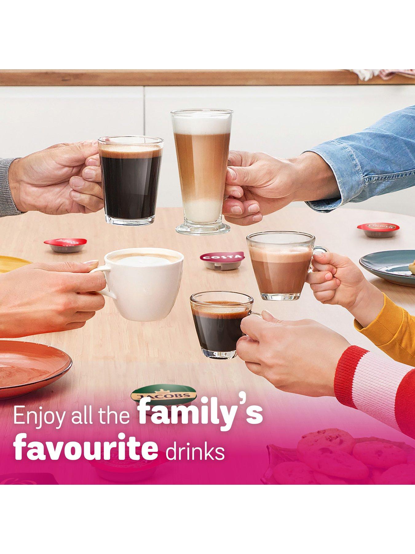 Tassimo by Bosch Happy Friendly Pod Coffee Machine with 70 Drinks Value ...