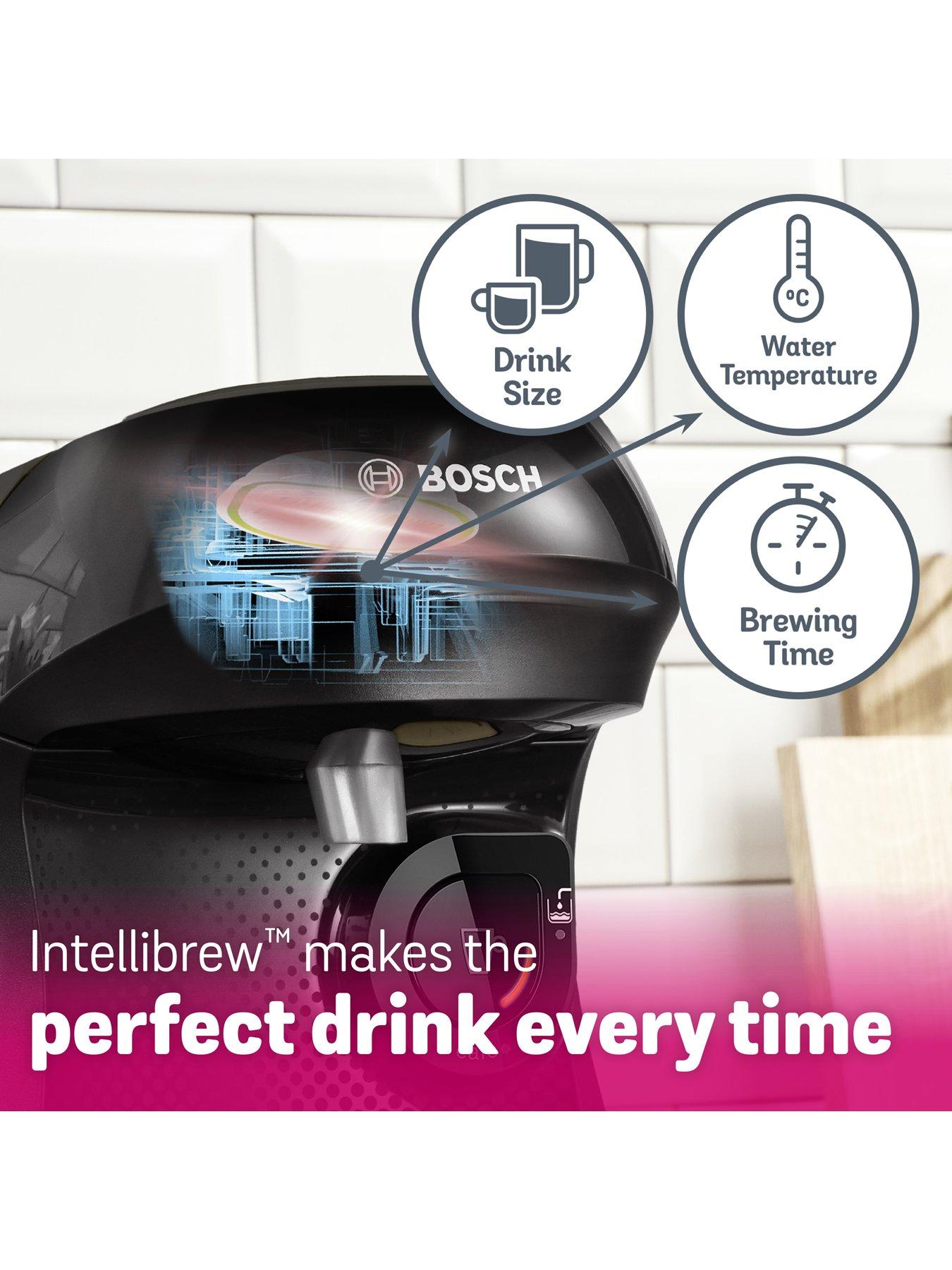 Tassimo by Bosch Happy Friendly Pod Coffee Machine with 70 Drinks Value ...
