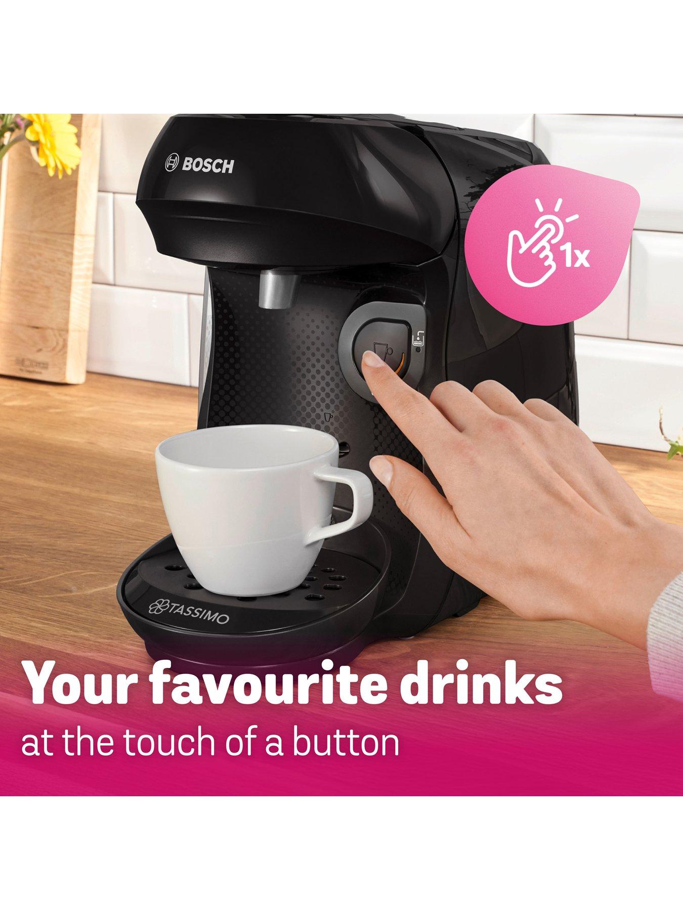 Tassimo by Bosch Happy Friendly Pod Coffee Machine with 70 Drinks Value ...