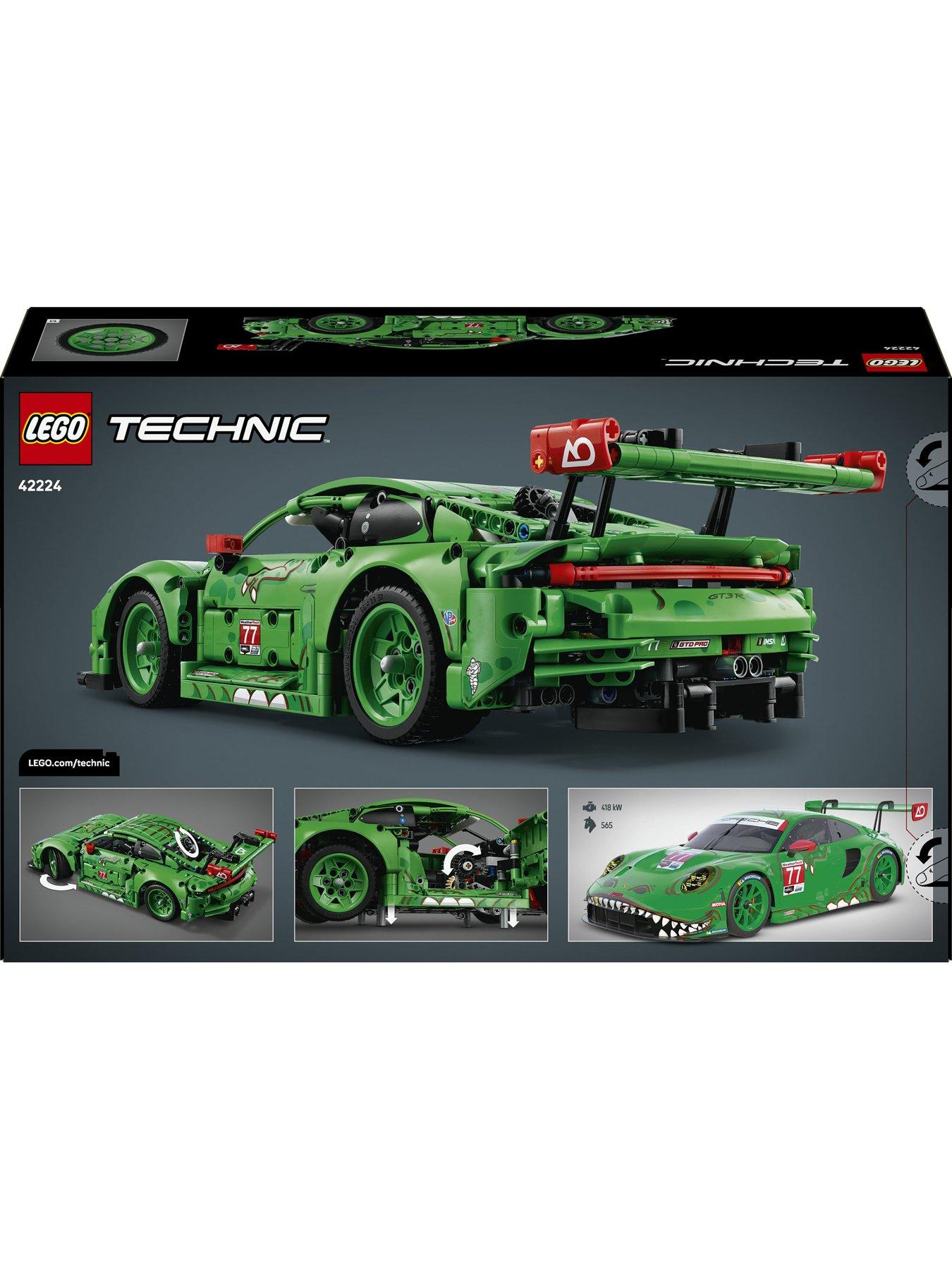 LEGO Technic Porsche 911 GT3 R REXY AO Racing Car 42224 | Littlewoods