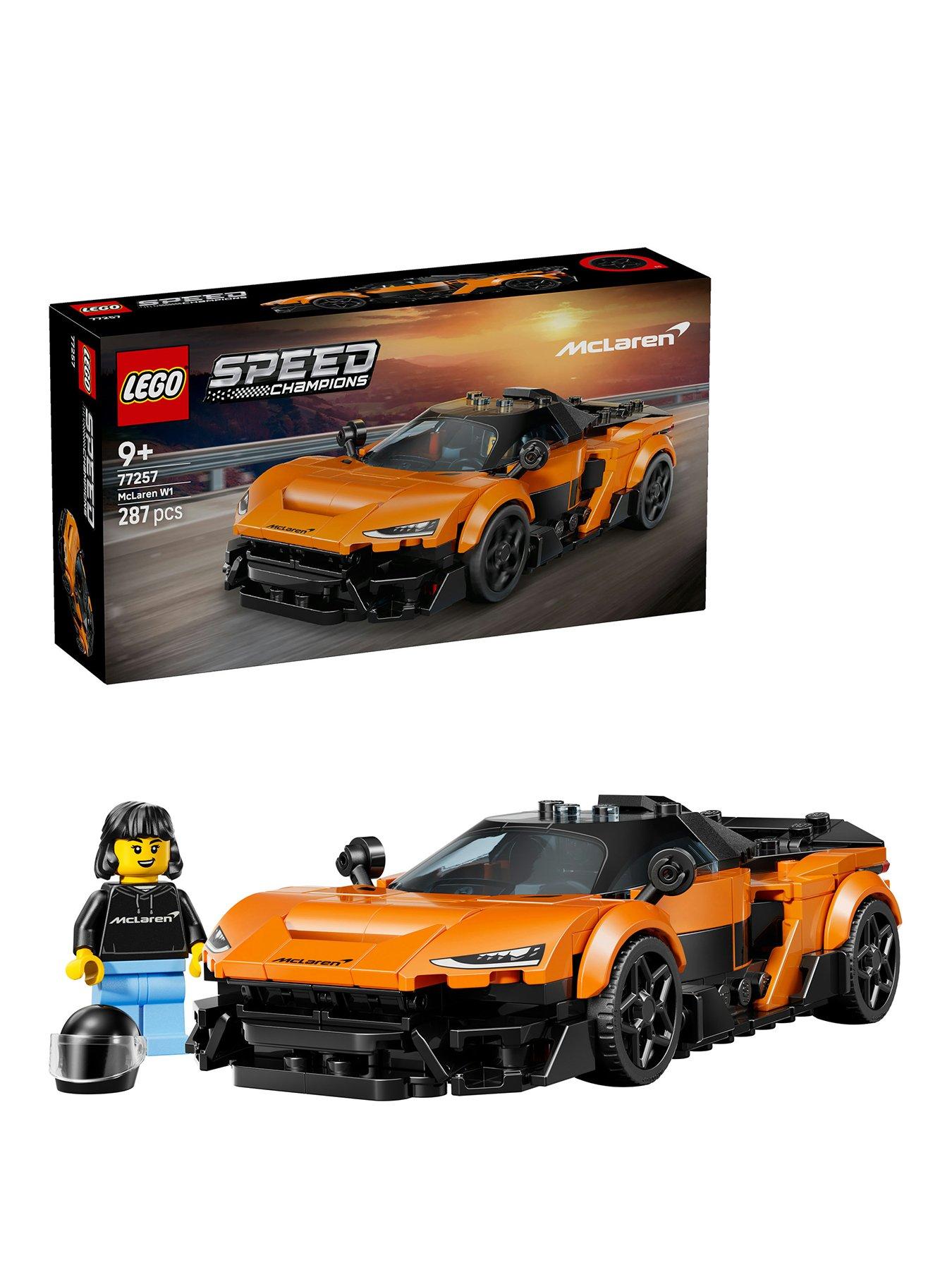 LEGO Speed Champions McLaren W1 Toy Car Model (77257) | Littlewoods