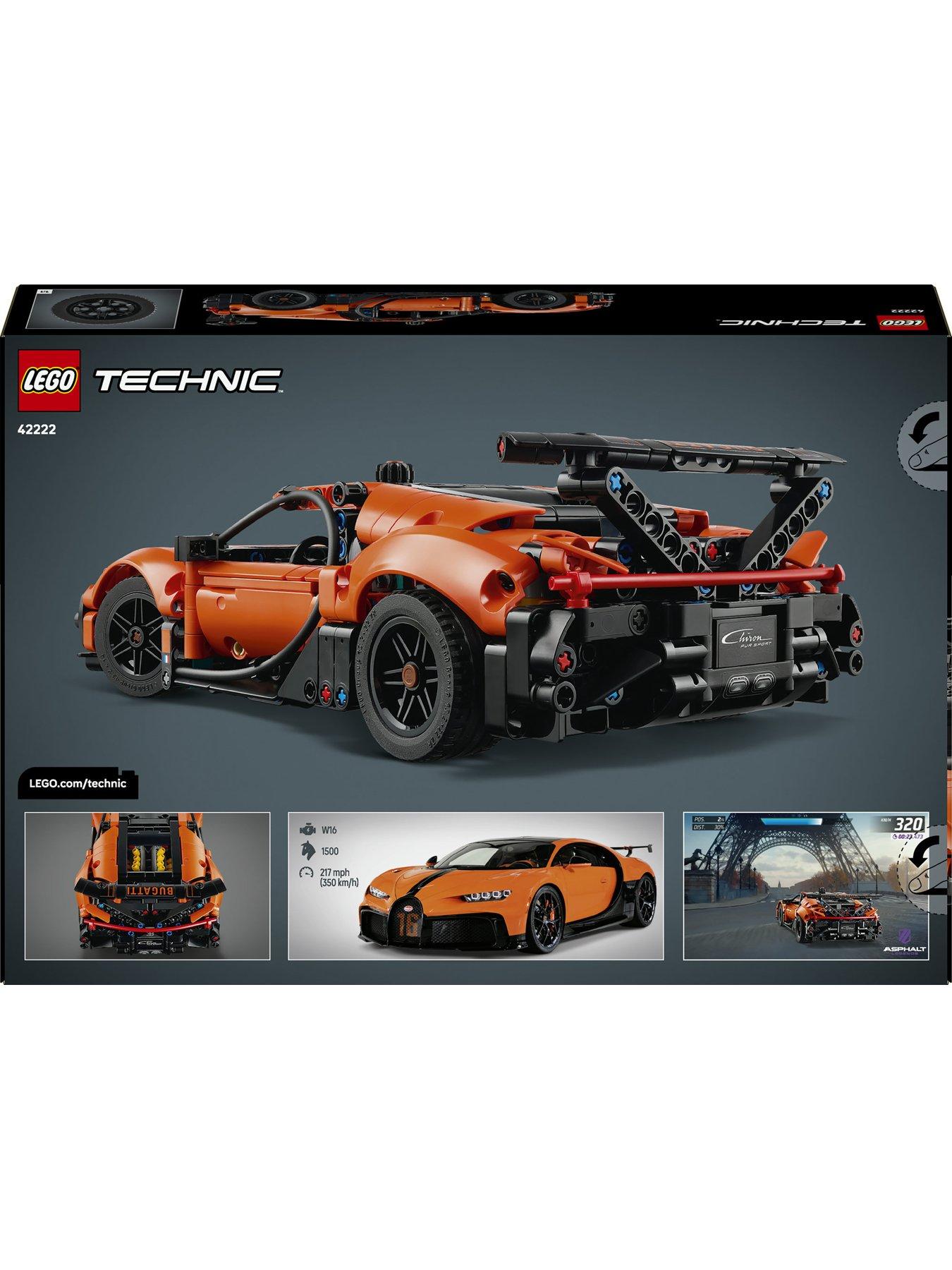 LEGO Technic Bugatti Chiron Pur Sport Hypercar 42222 | Littlewoods