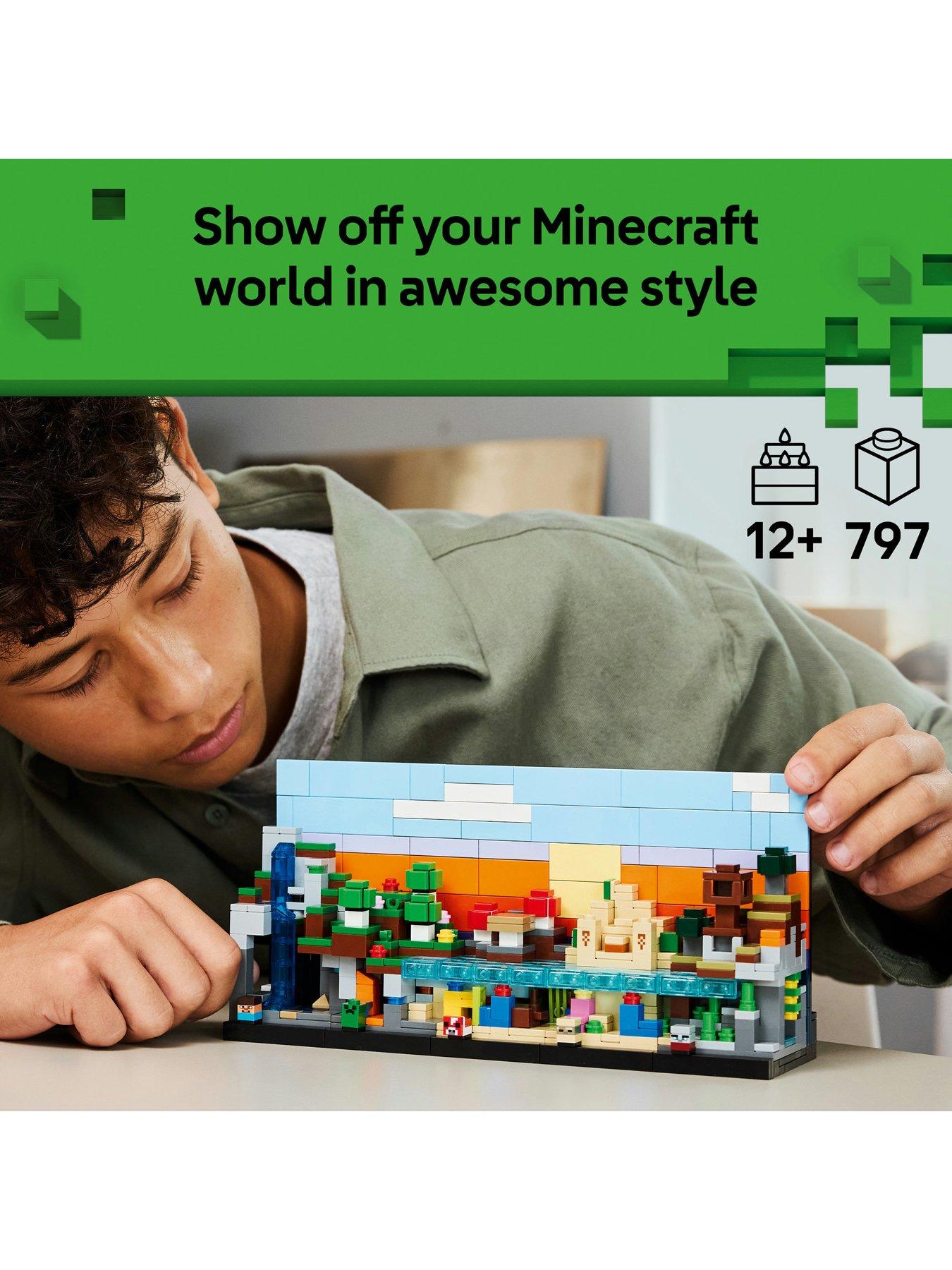 LEGO Minecraft Mini Biomes Building Toy (21589) | Littlewoods