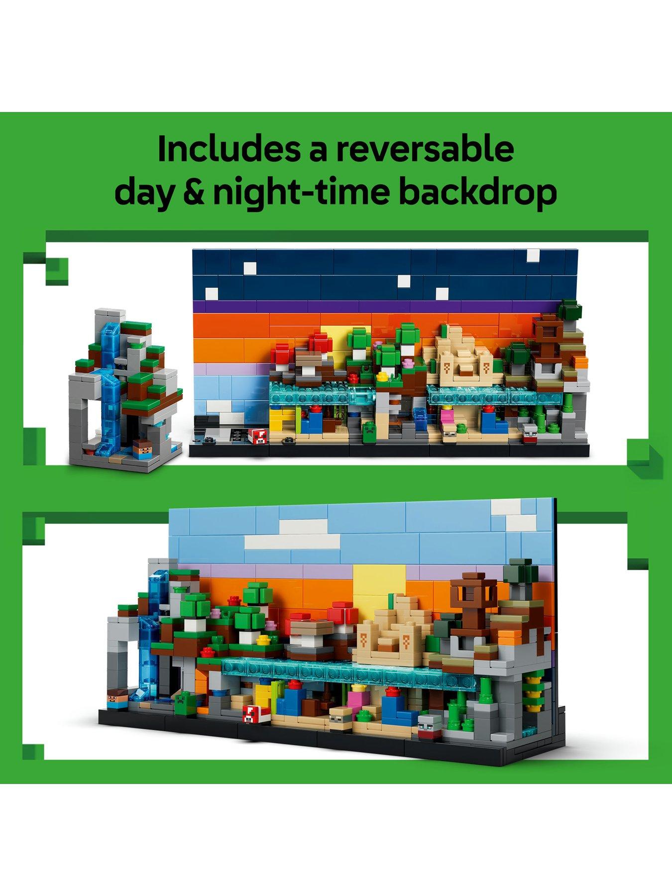 LEGO Minecraft Mini Biomes Building Toy (21589) | Littlewoods
